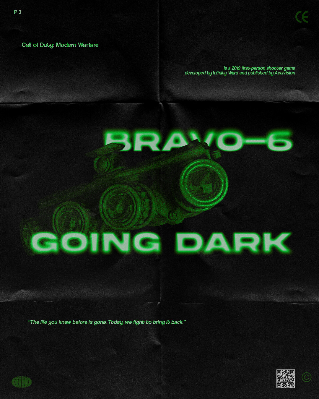 ArtStation - BRAVO 6 GOING DARK Poster
