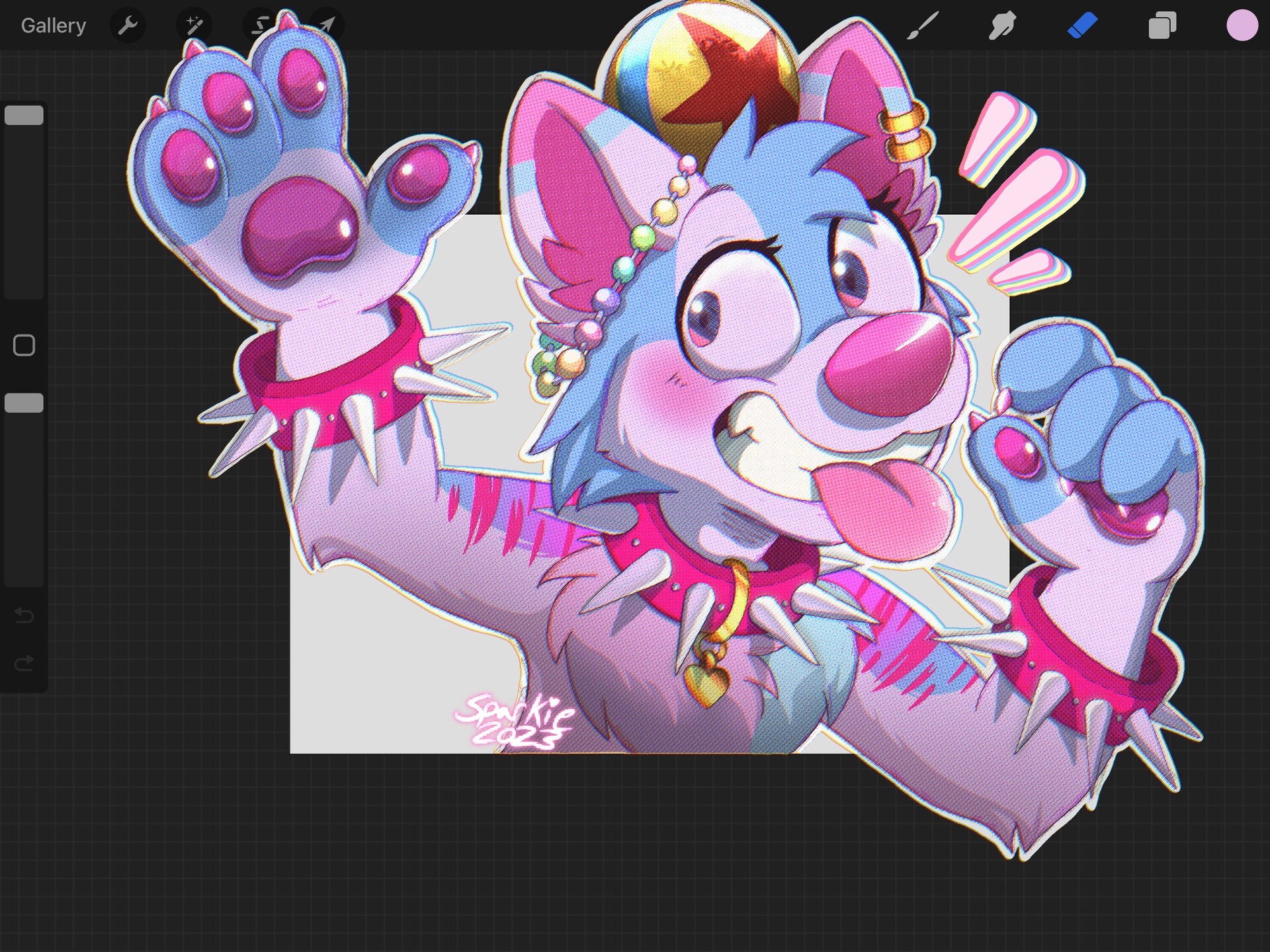 ArtStation - Popping out of the canvas