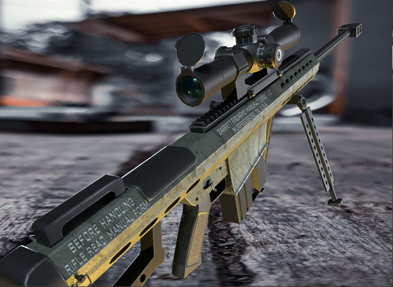 ArtStation - Barrett M82a1