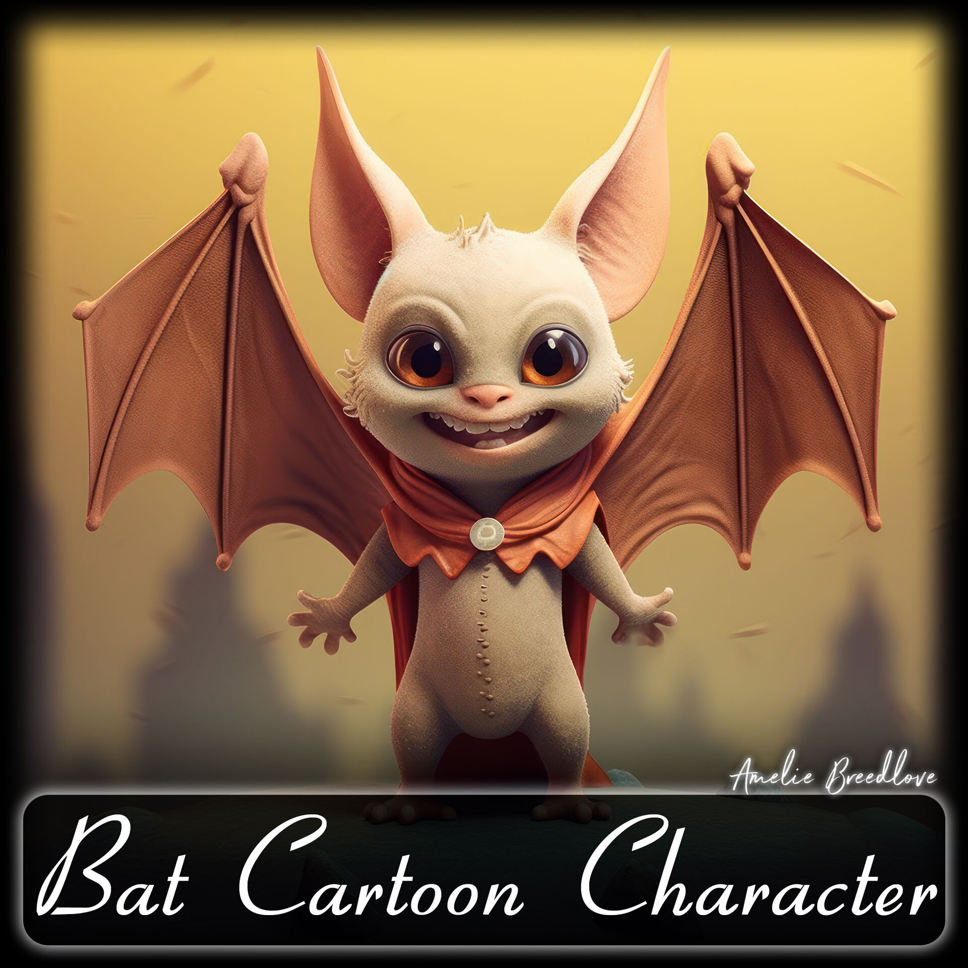 ArtStation - 200 Bat Cartoon Character (Full Body) Reference Pack | 4K ...