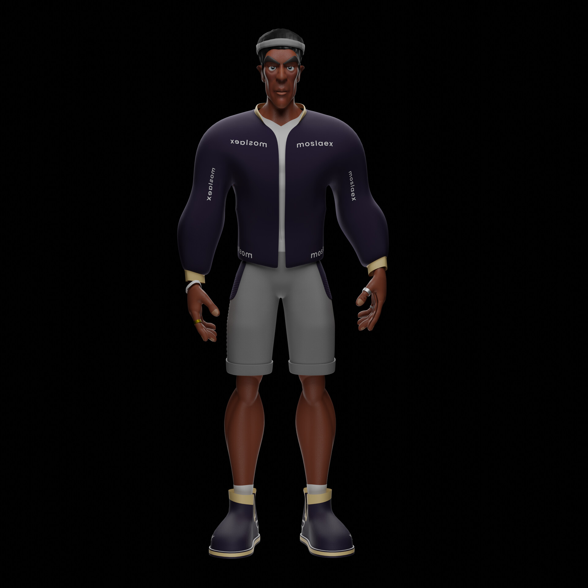 ArtStation - male chilled character design for animation