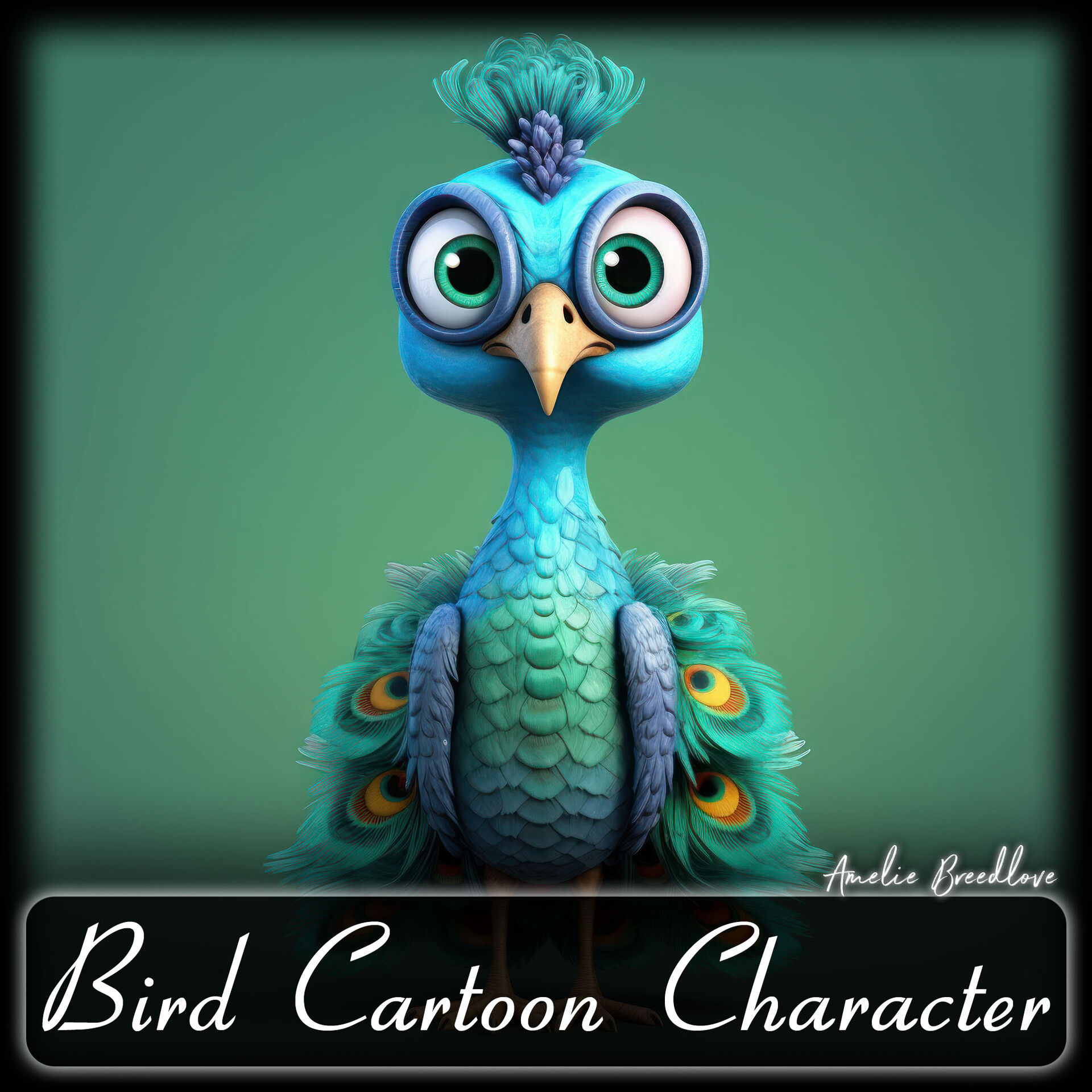 ArtStation - 200 Bird Cartoon Character (Full Body) Reference Pack | 4K ...