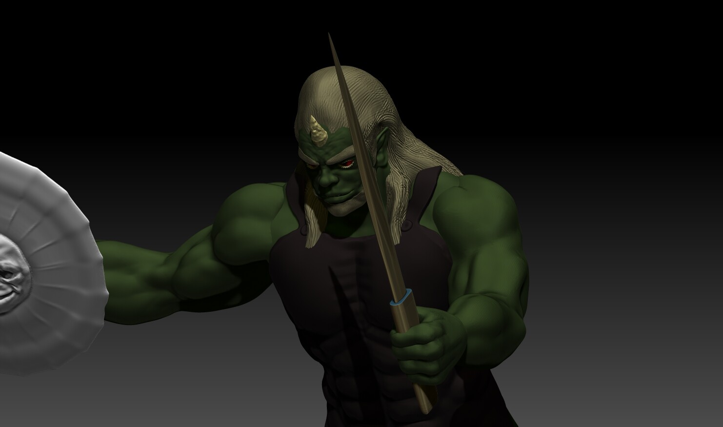 ArtStation - Ork Warrior #1