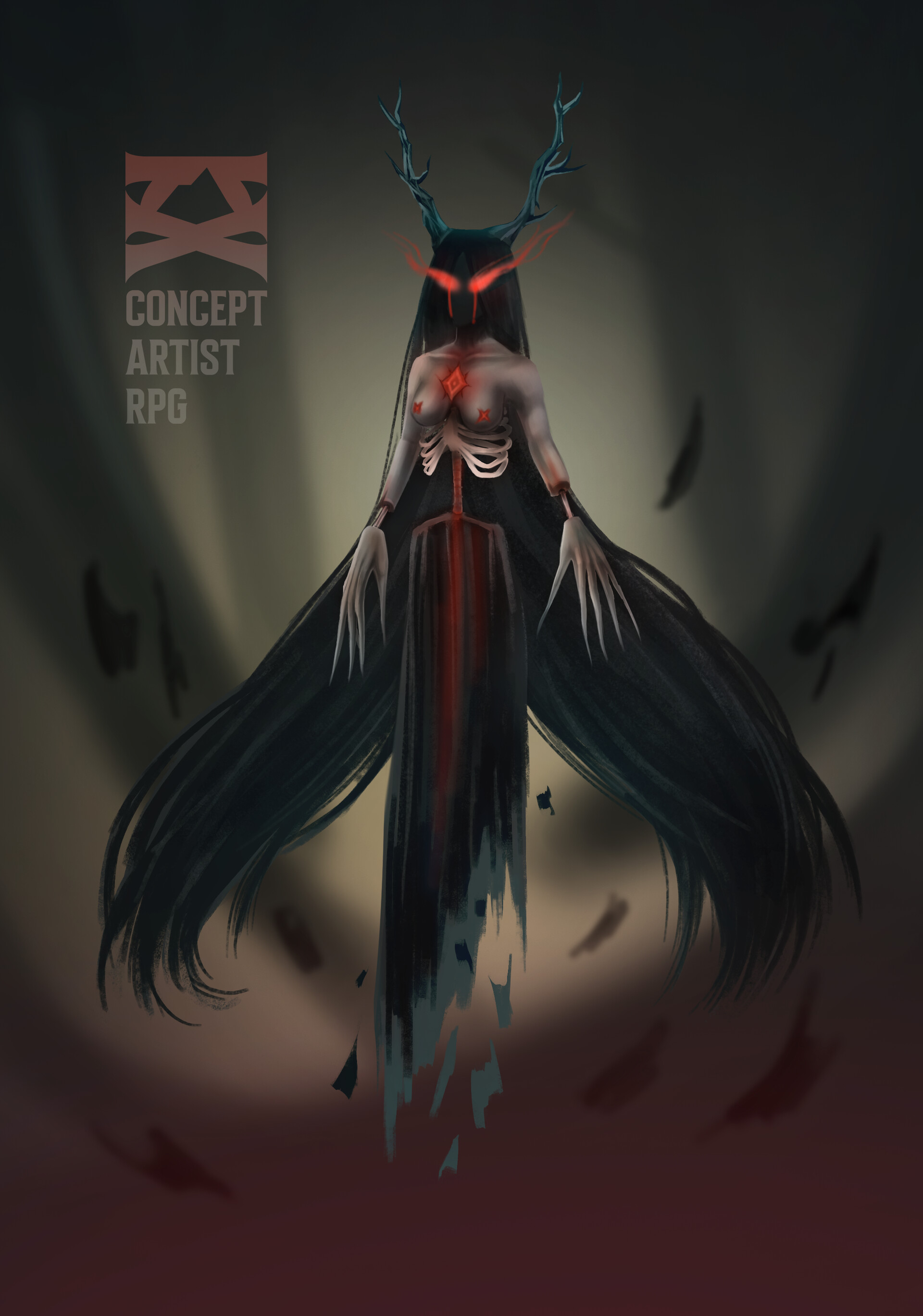 ArtStation - 🫀 Assignment 7 - Boss. Witch 🫀