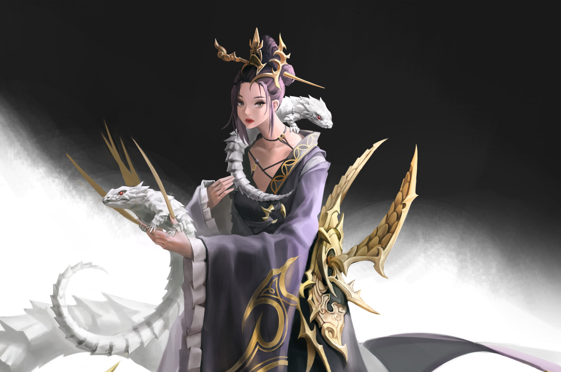 ArtStation - Lizard Summoner