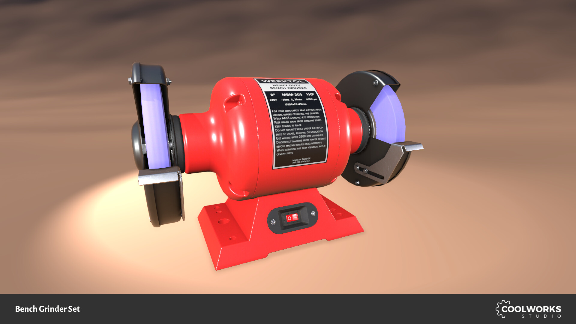 ArtStation - Bench Grinder Set [CoolWorks Studio]