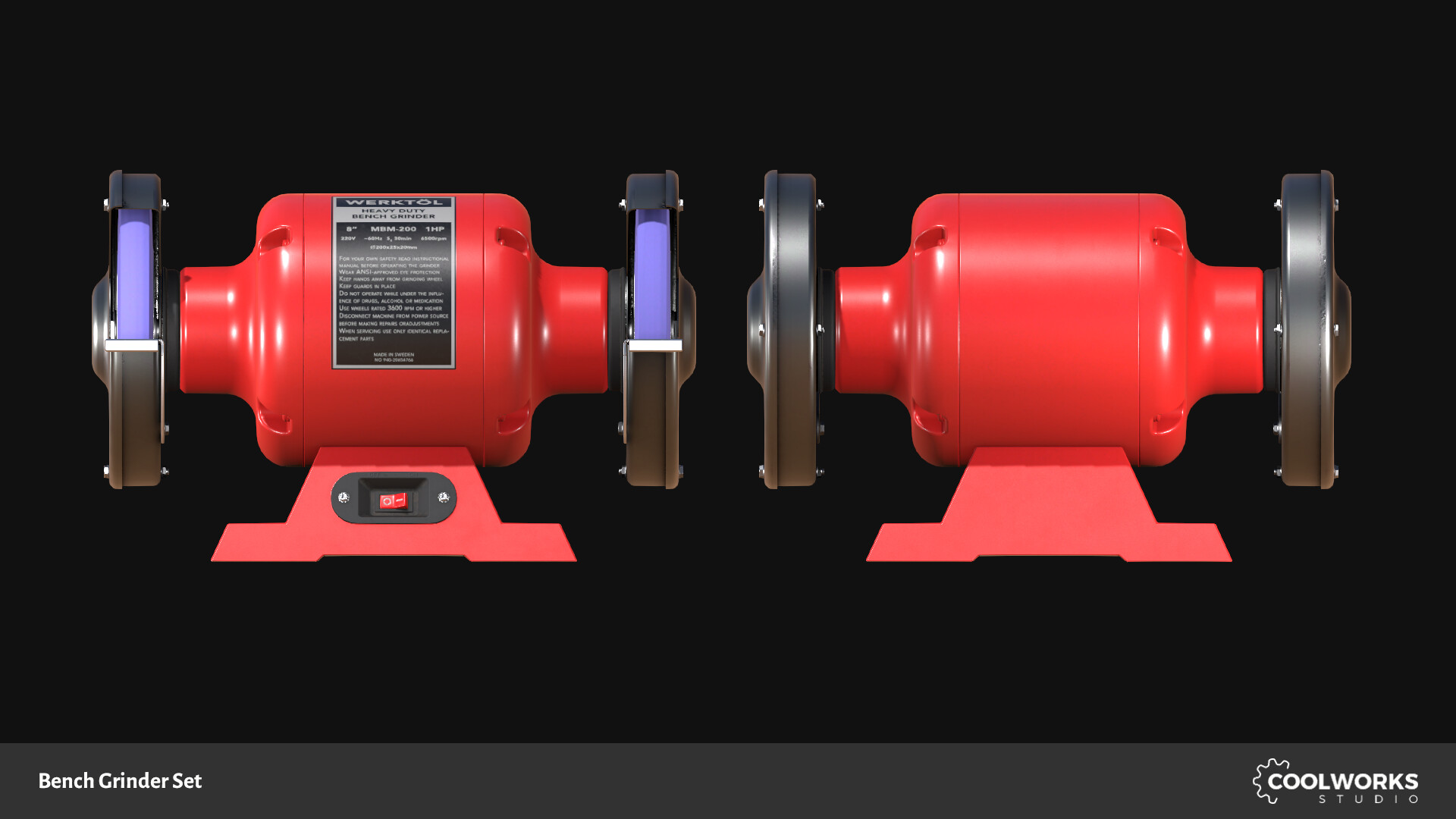 Jiří Ščupal - Bench Grinder Set [CoolWorks Studio]