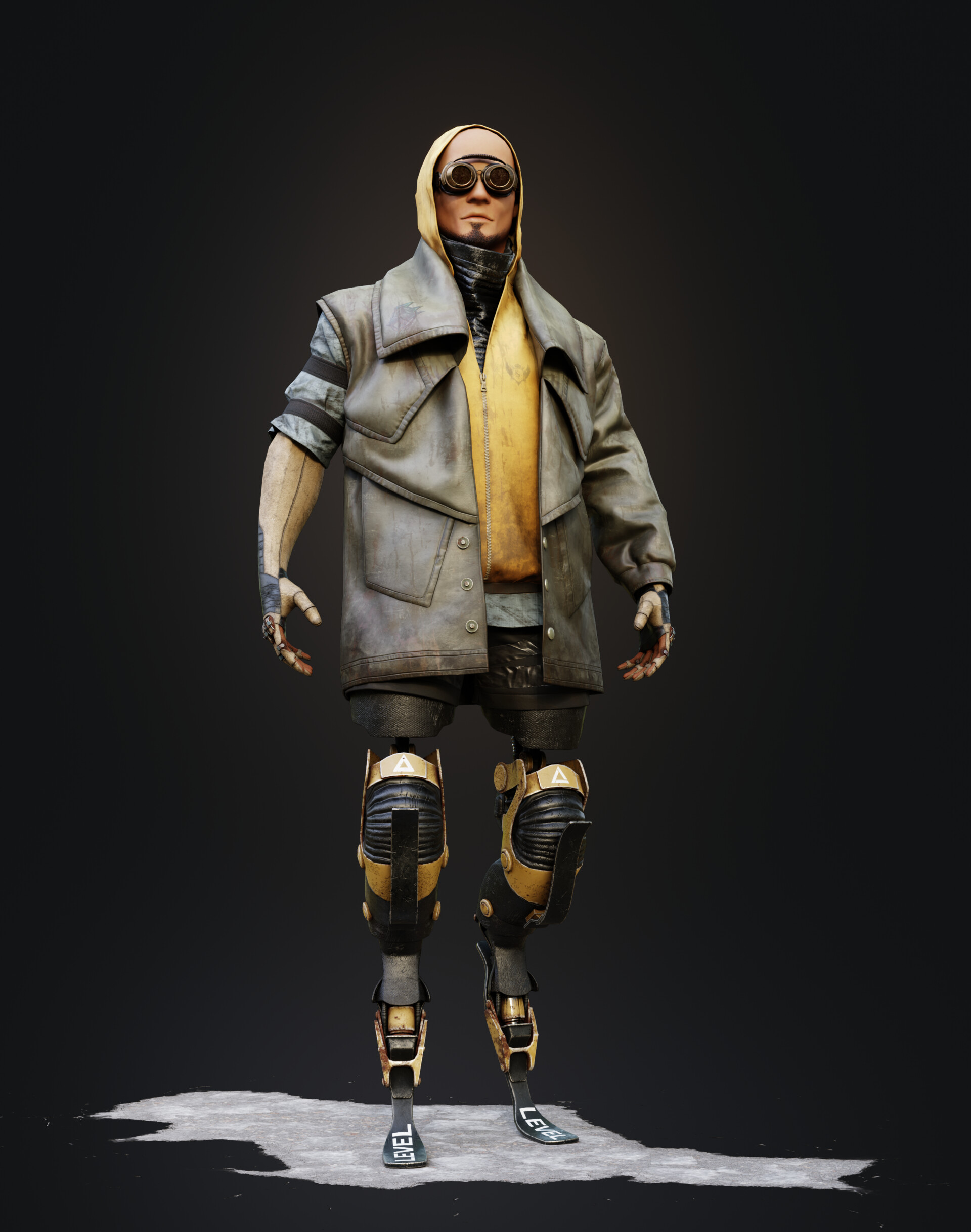 ArtStation - Deus Ex: Mankind Divided fan art