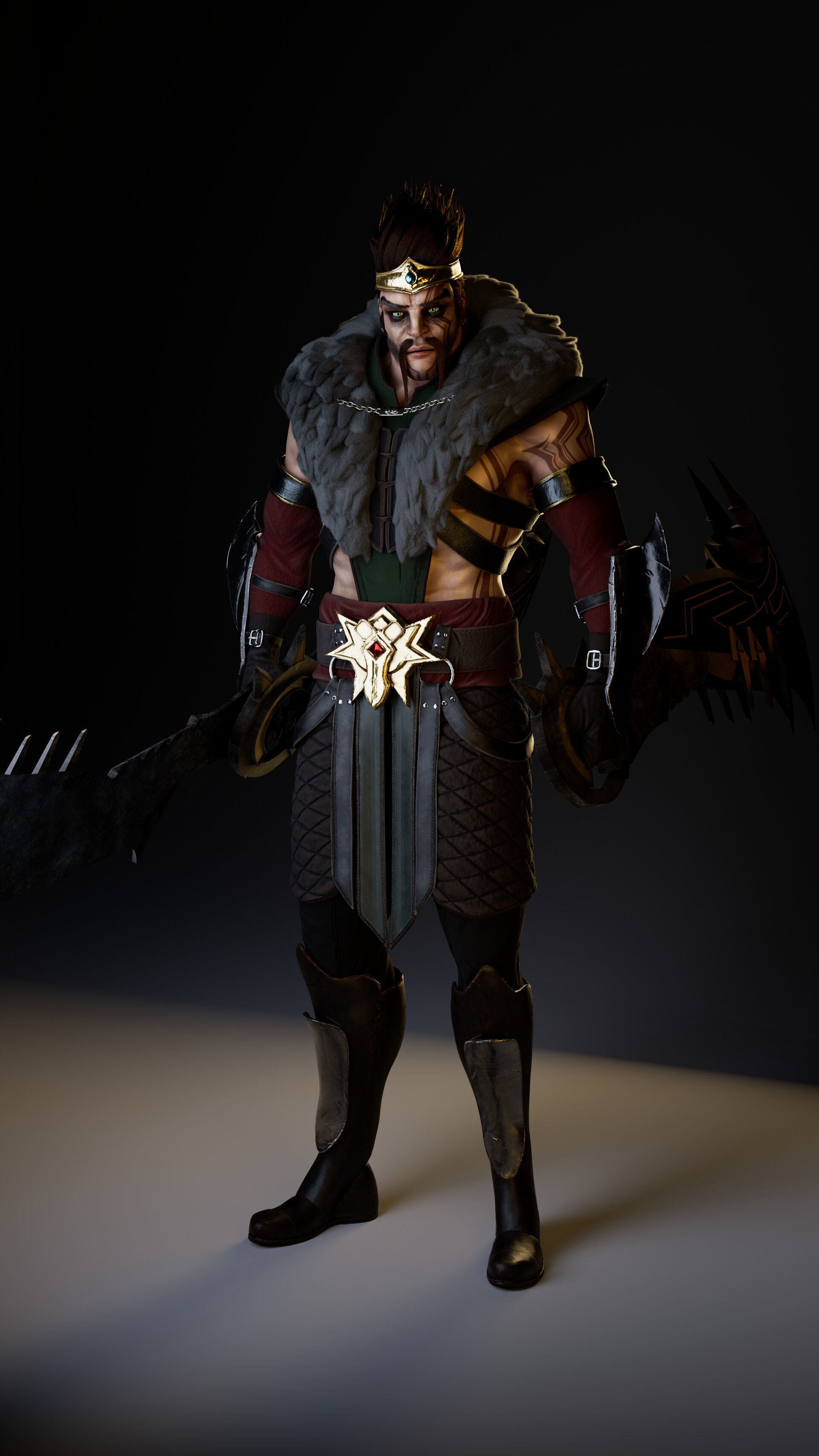 ArtStation - Draven - League of Legends fanart