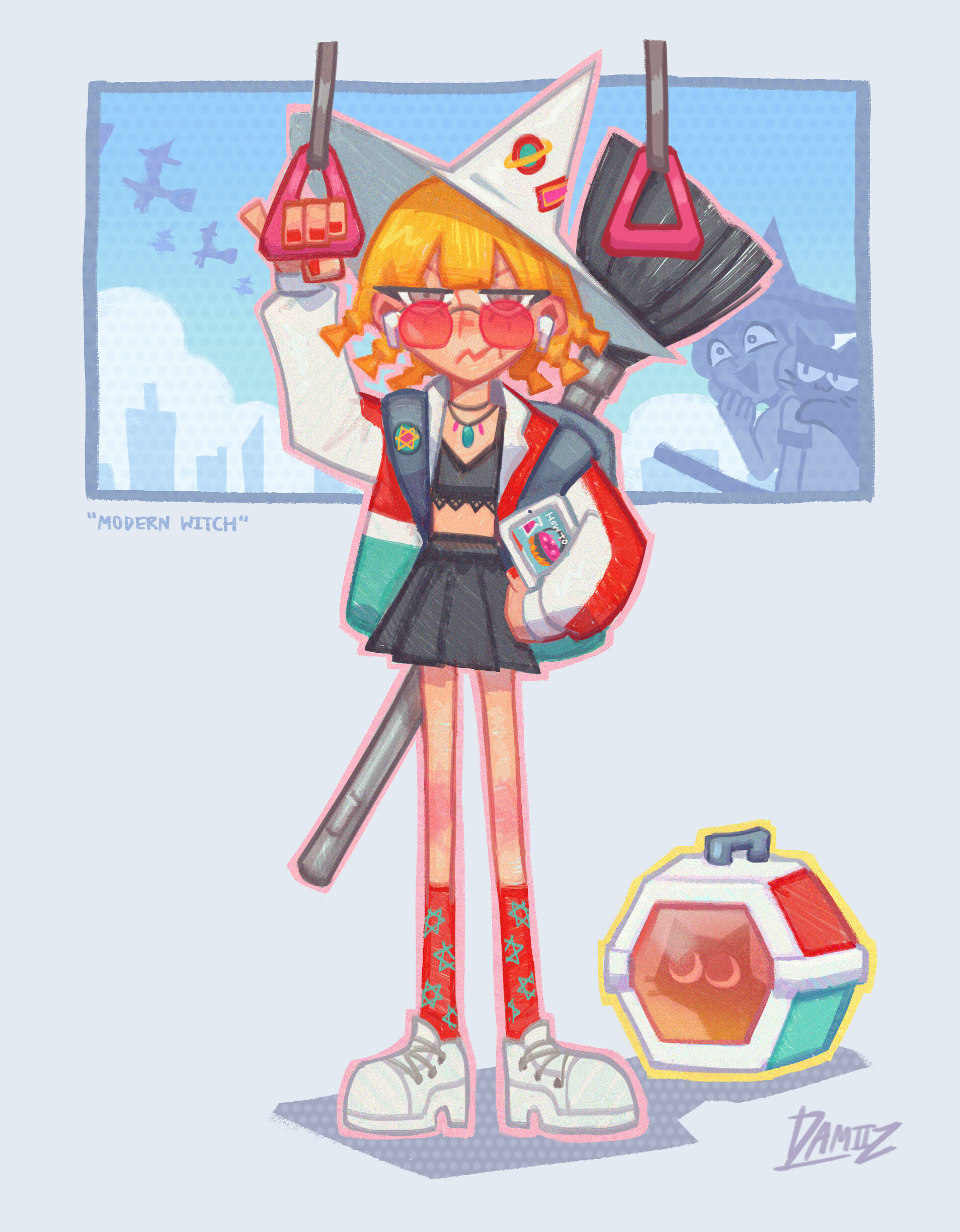 ArtStation - Modern witch