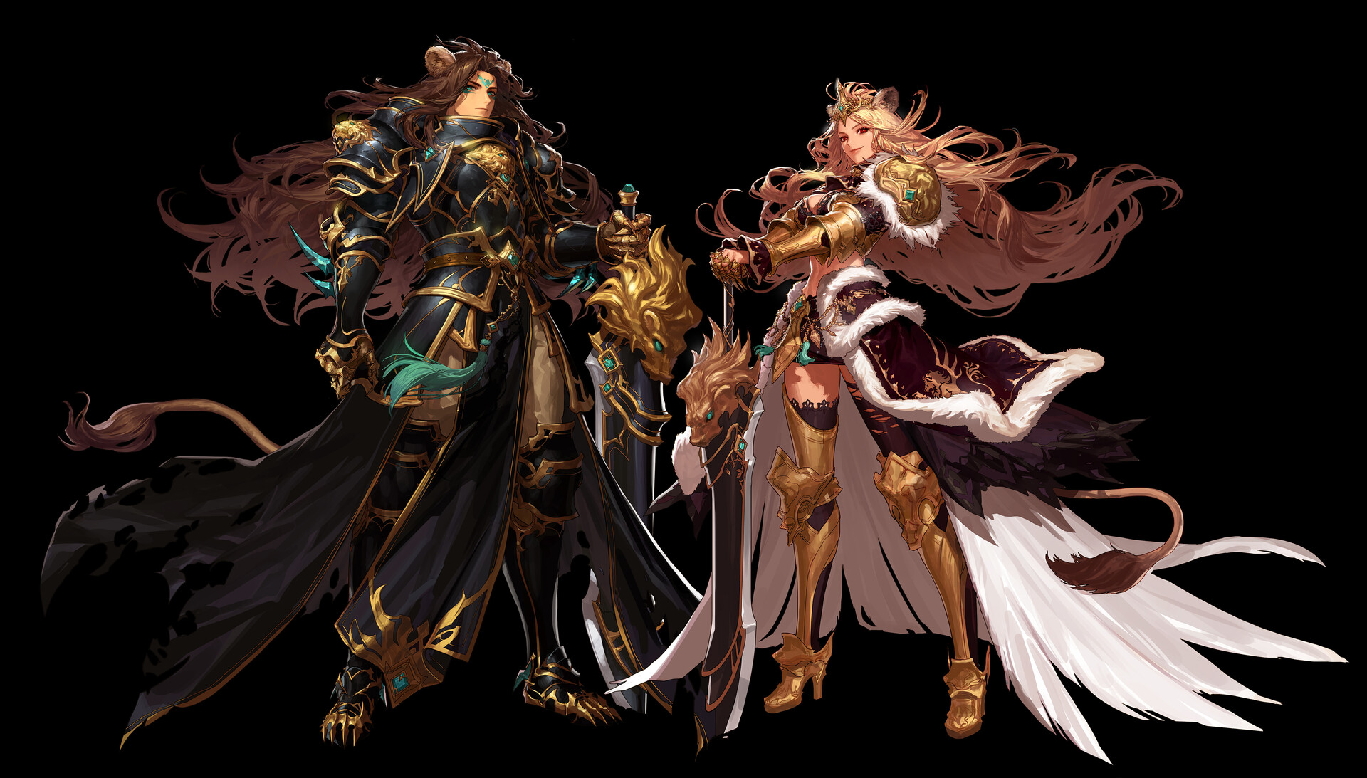 ArtStation - 2018 DNF 春节 Avatar illustrations