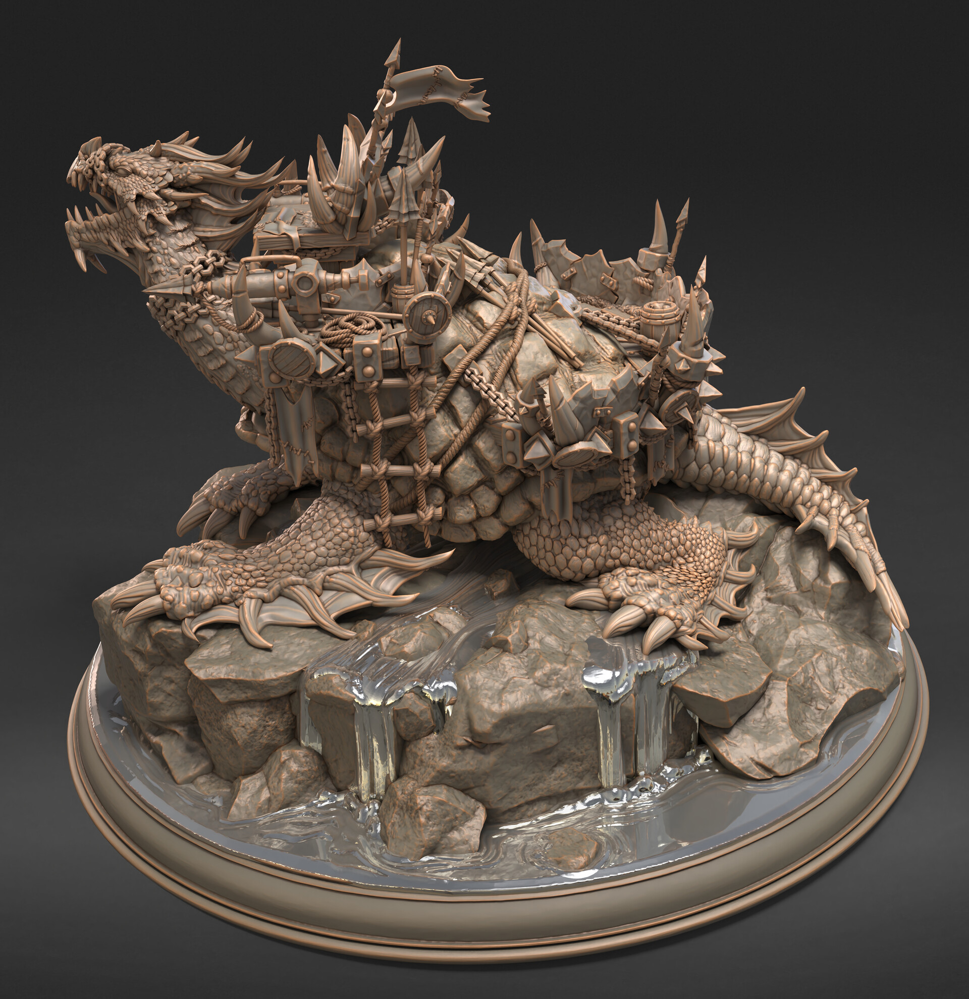 Danny Art Mcm - Recent 3 x creature sculpts I have made for DMstash