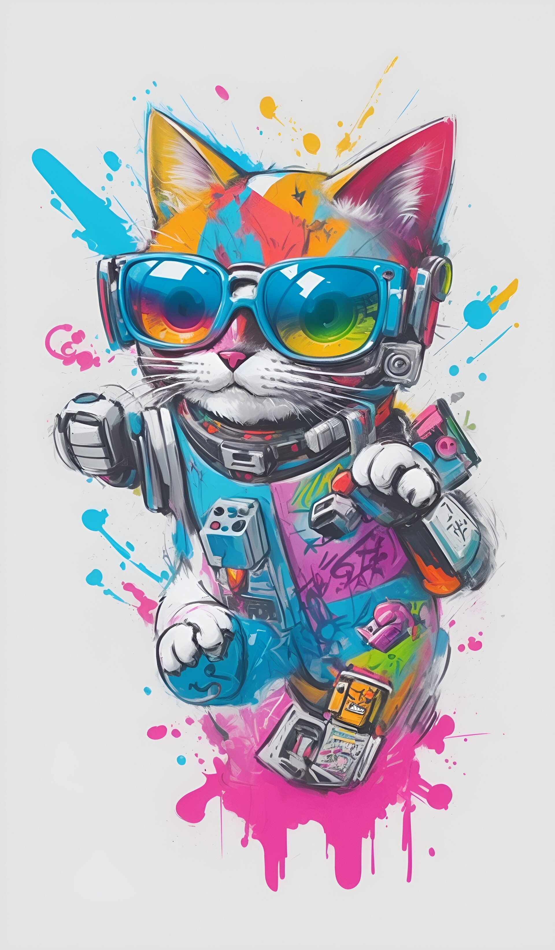 ArtStation - The Graffiti Cat