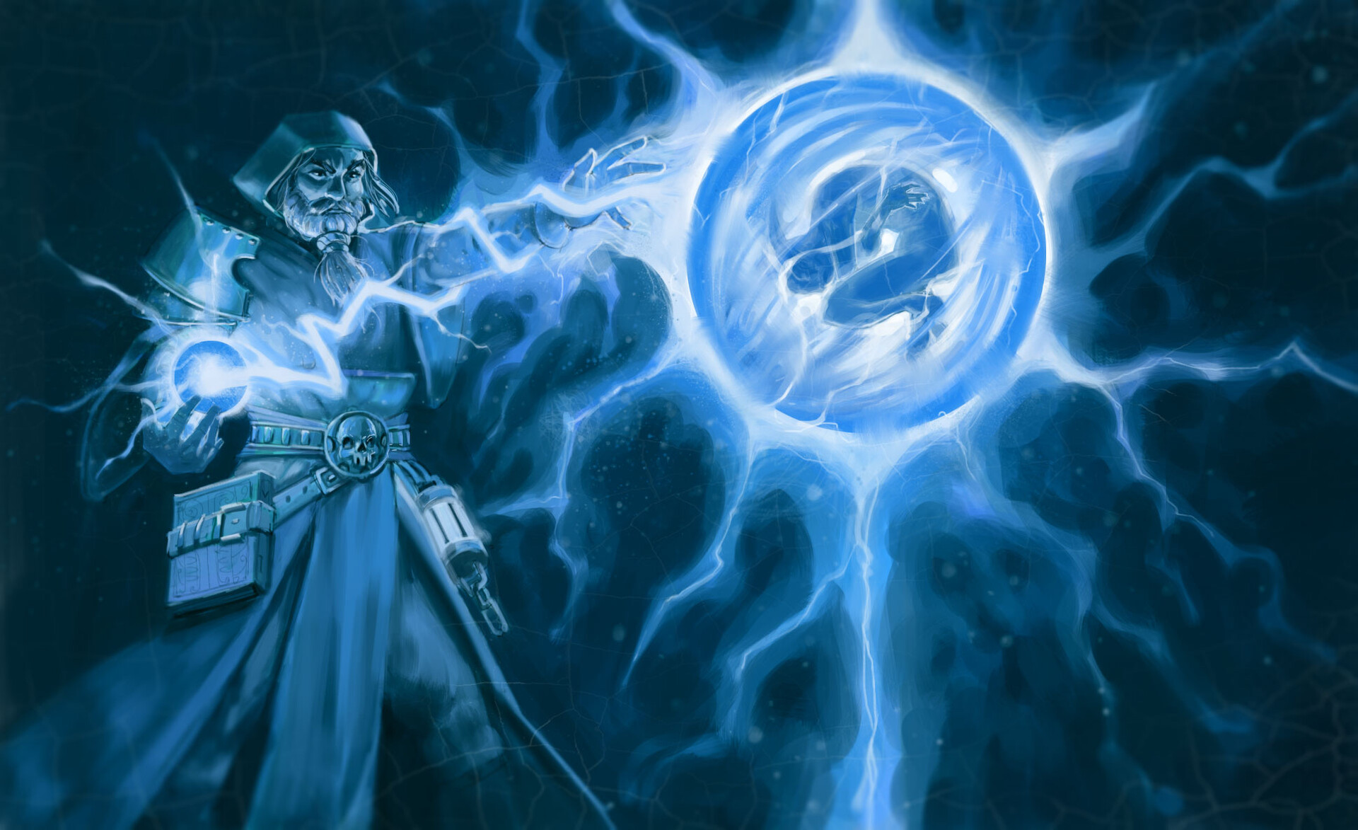 ArtStation - Couple fun wizard paintings