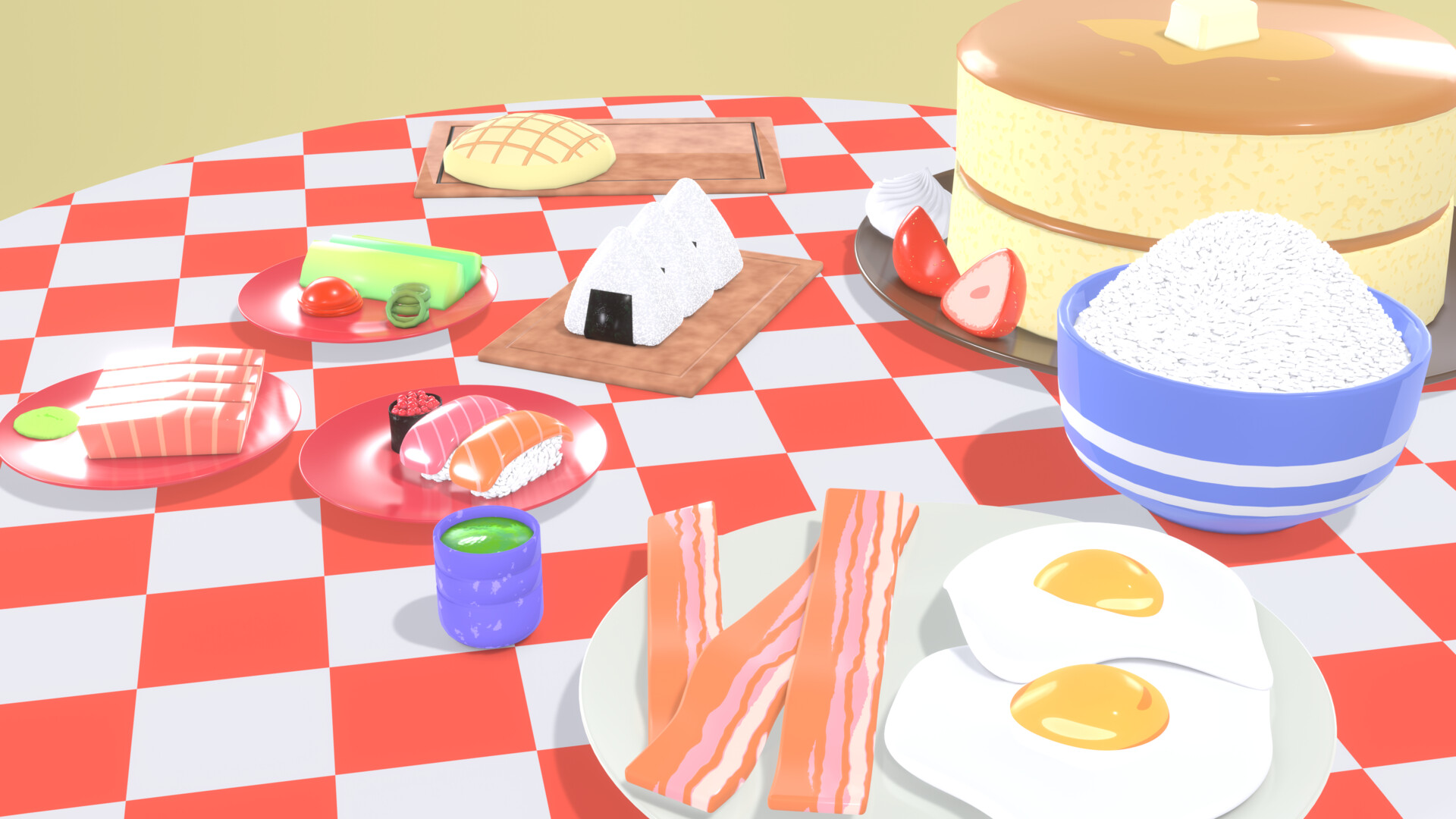ArtStation - Anime food