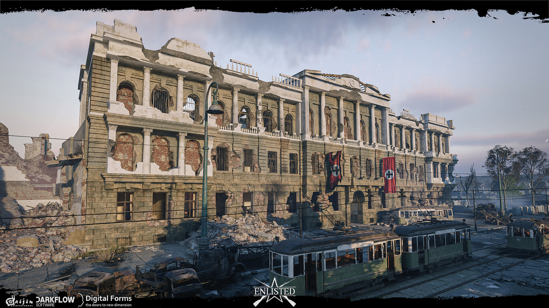ArtStation - Building on Goering street