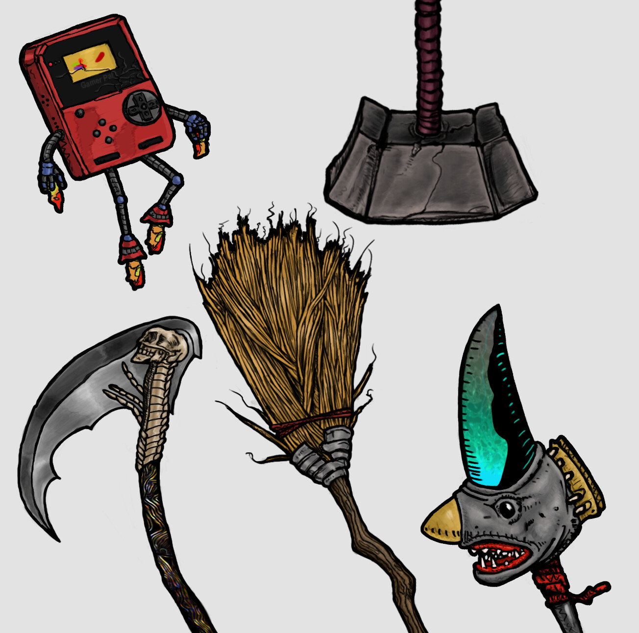 ArtStation - Creatures Features - Weapons