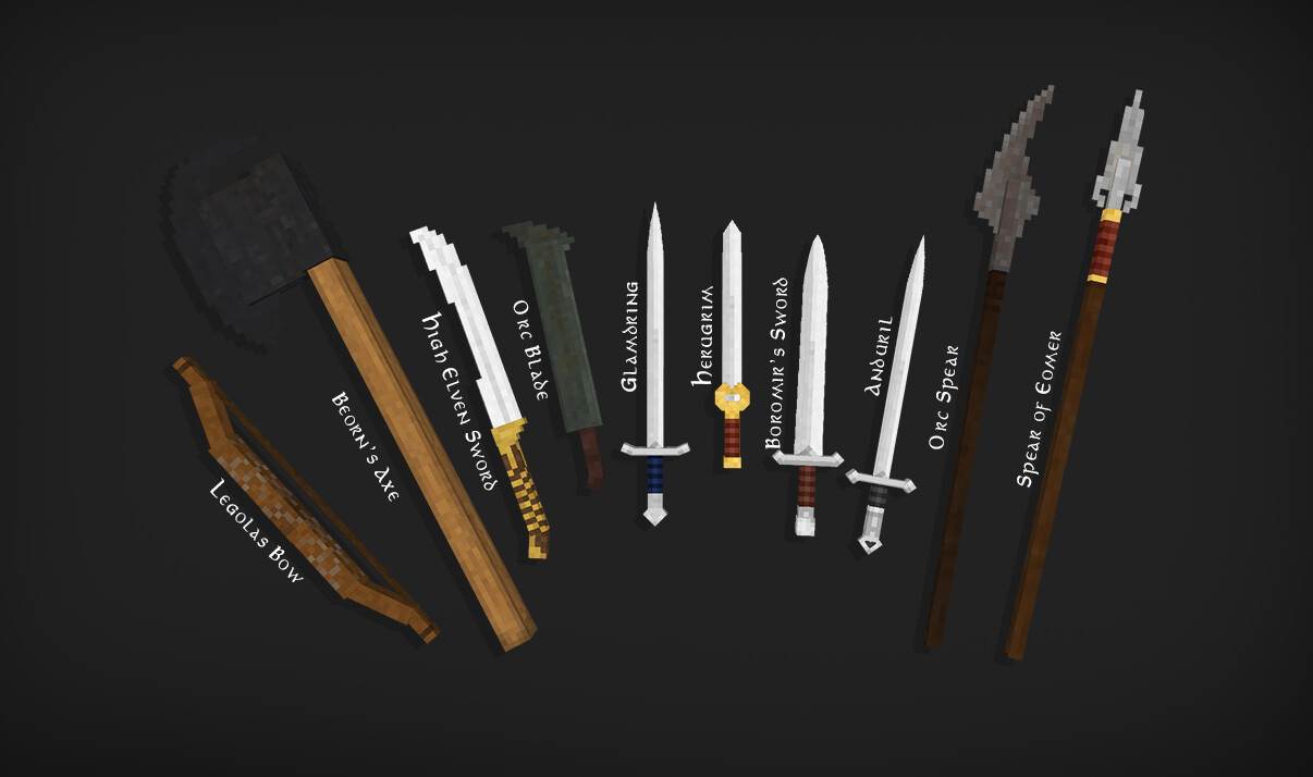 Marshal Carper - Lord Of The Rings - Iconic Weapons