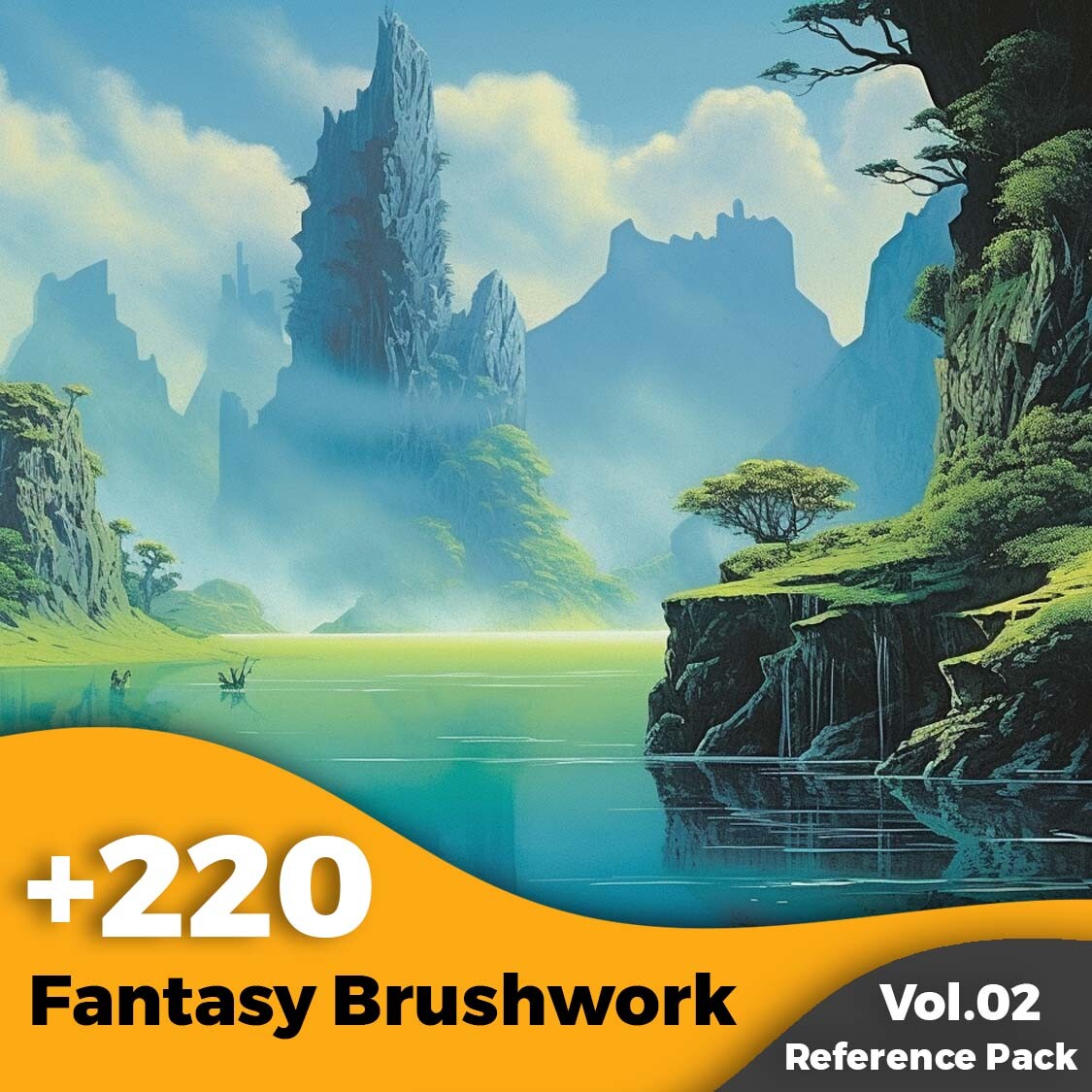 ArtStation - +230 Fantasy Brushwork (4k) | Vol_02