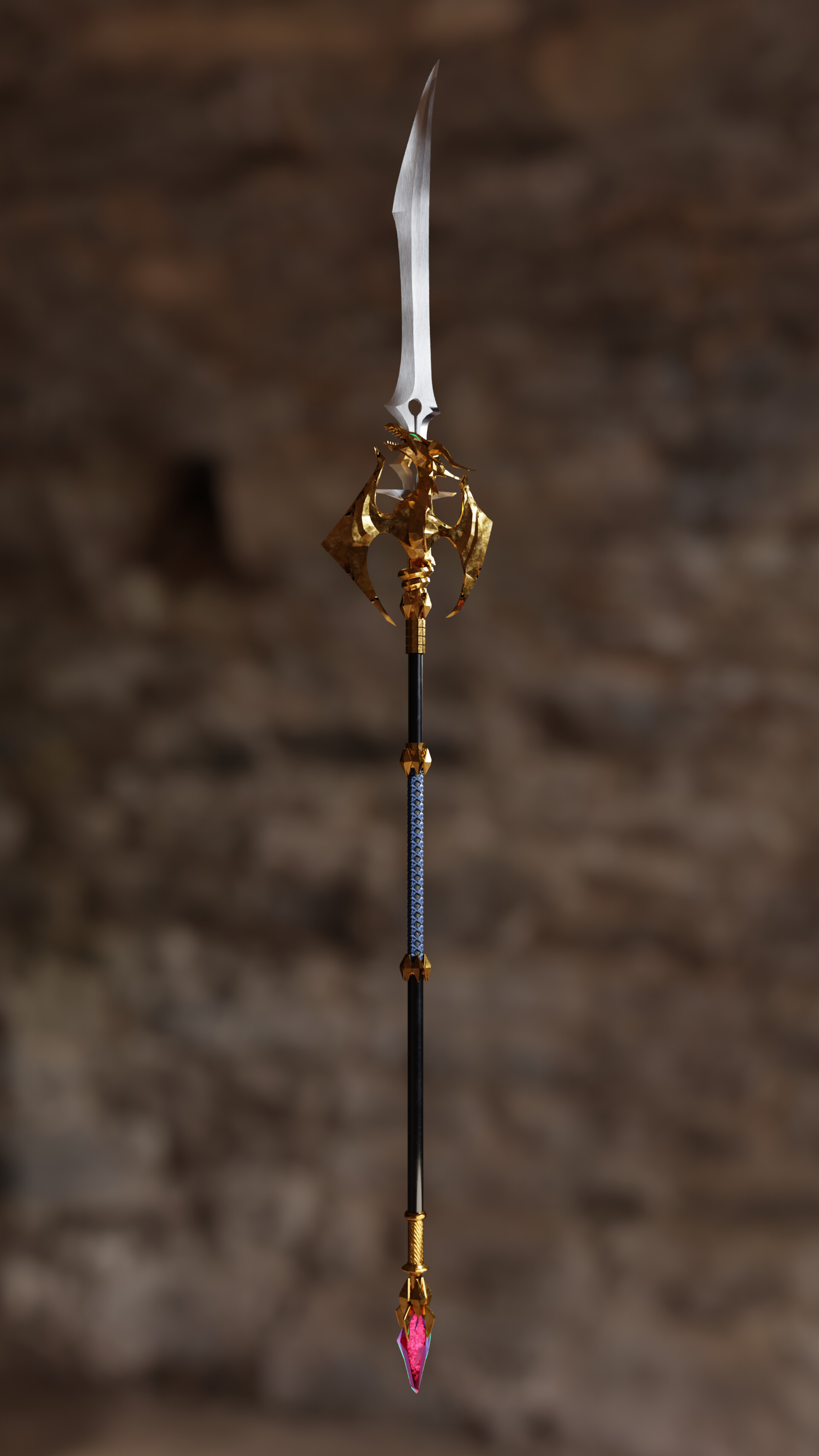 Michał Pieczek - Glaive design 3D