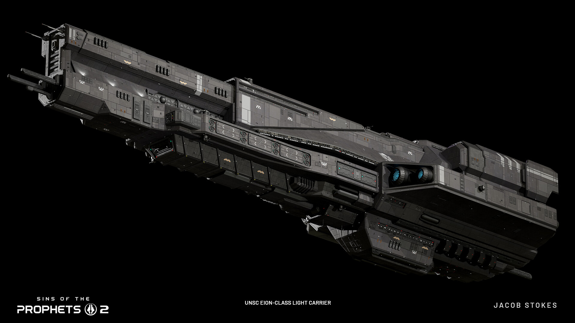 Jacob Stokes - Sins of the Prophets 2 - Eion-class Light Carrier