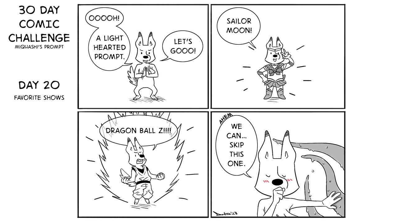 ArtStation - 30 Day Comic Challenge: Day 20