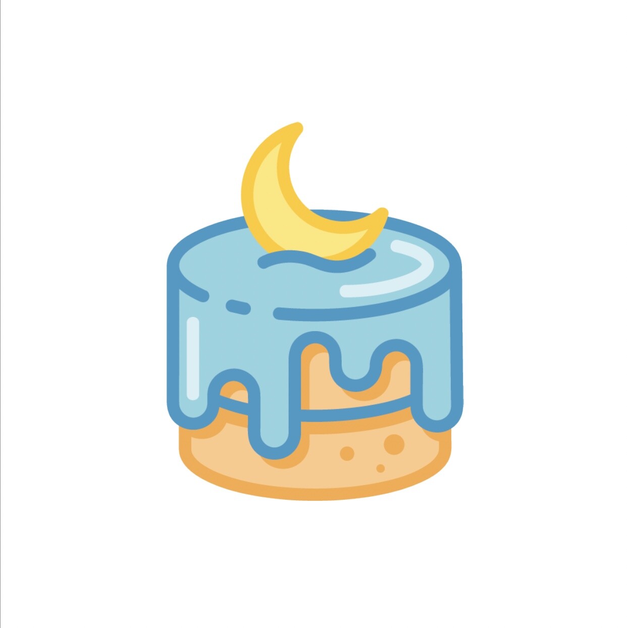 ArtStation - Moon Cakes Logo Design