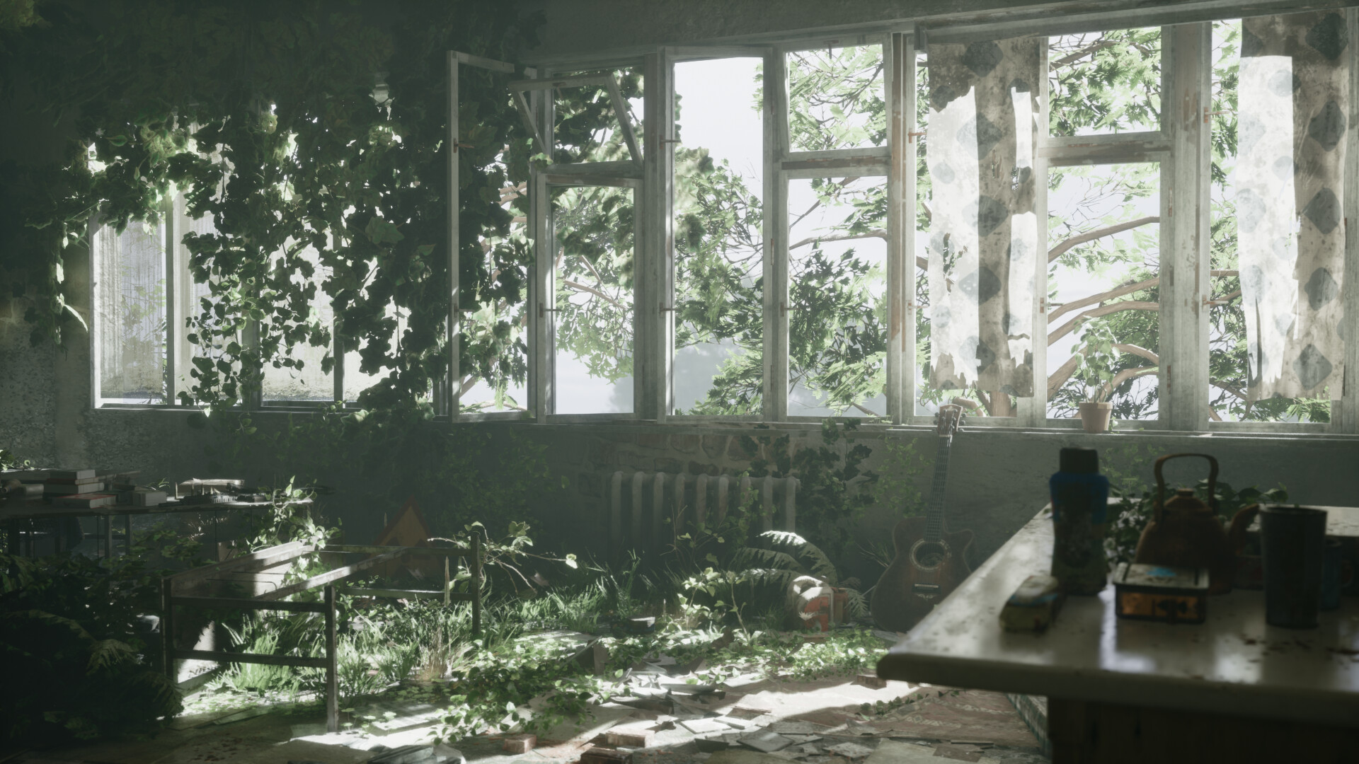 ArtStation - Abandoned classrooms