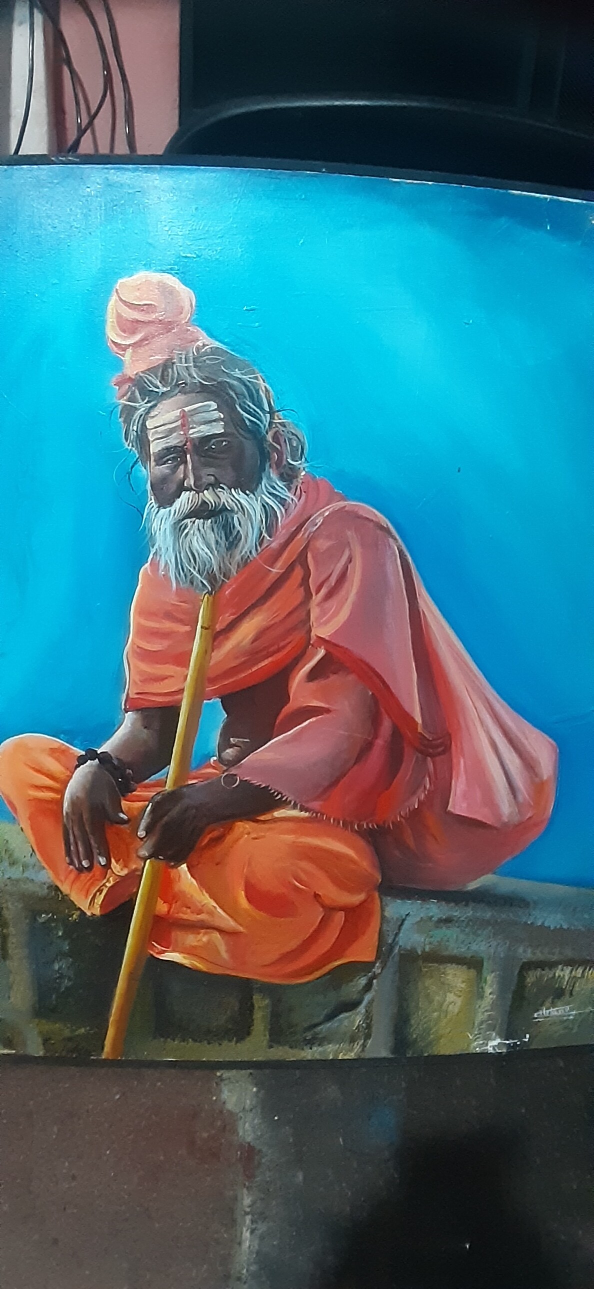 ArtStation - Acrylic painting 24×