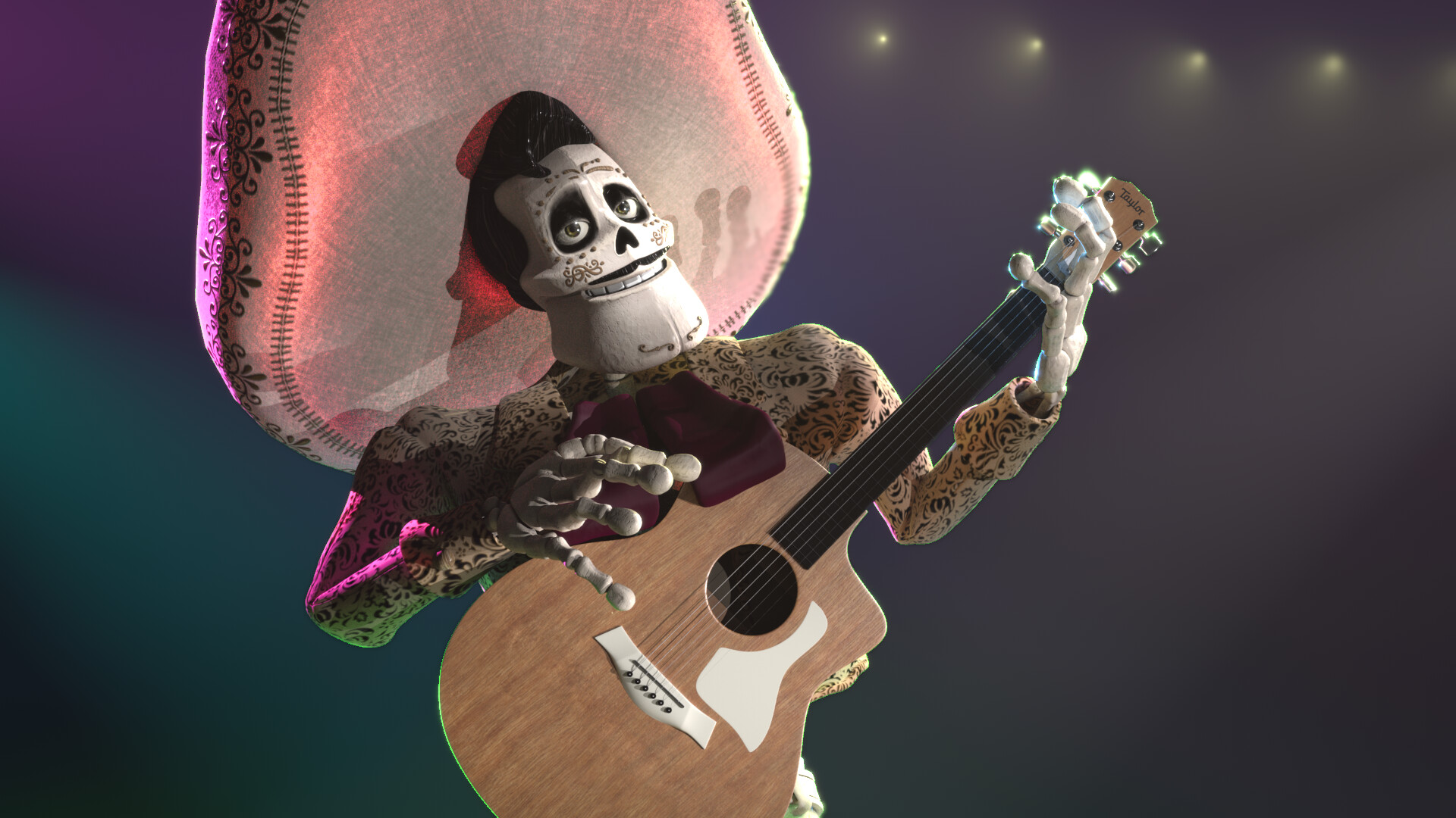 ArtStation - Lighting Coco 3D