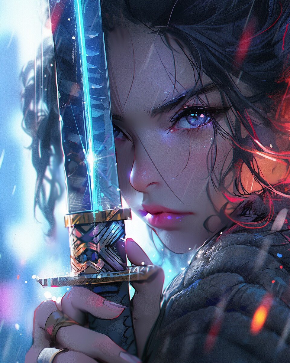 ArtStation - sword master 😎