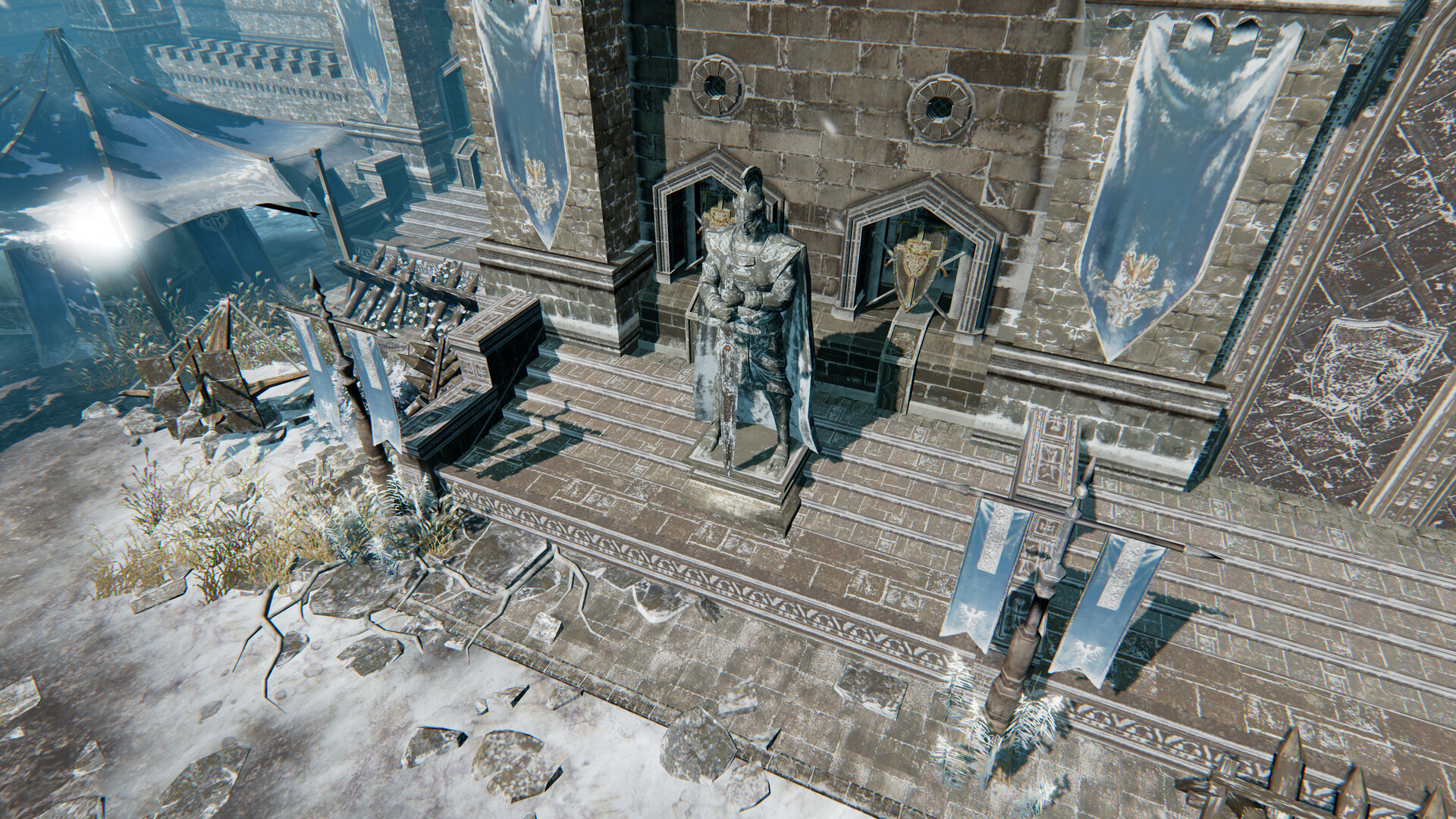 ArtStation - Winter Fortress War (2018.11)