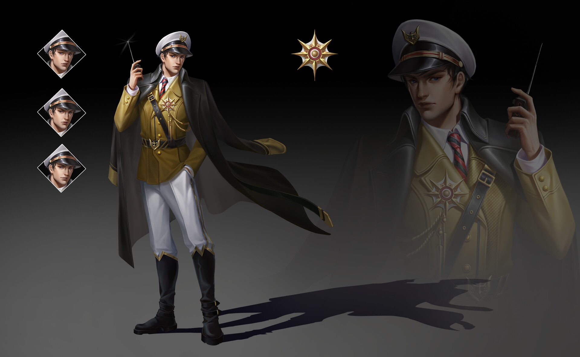 ArtStation - military officer