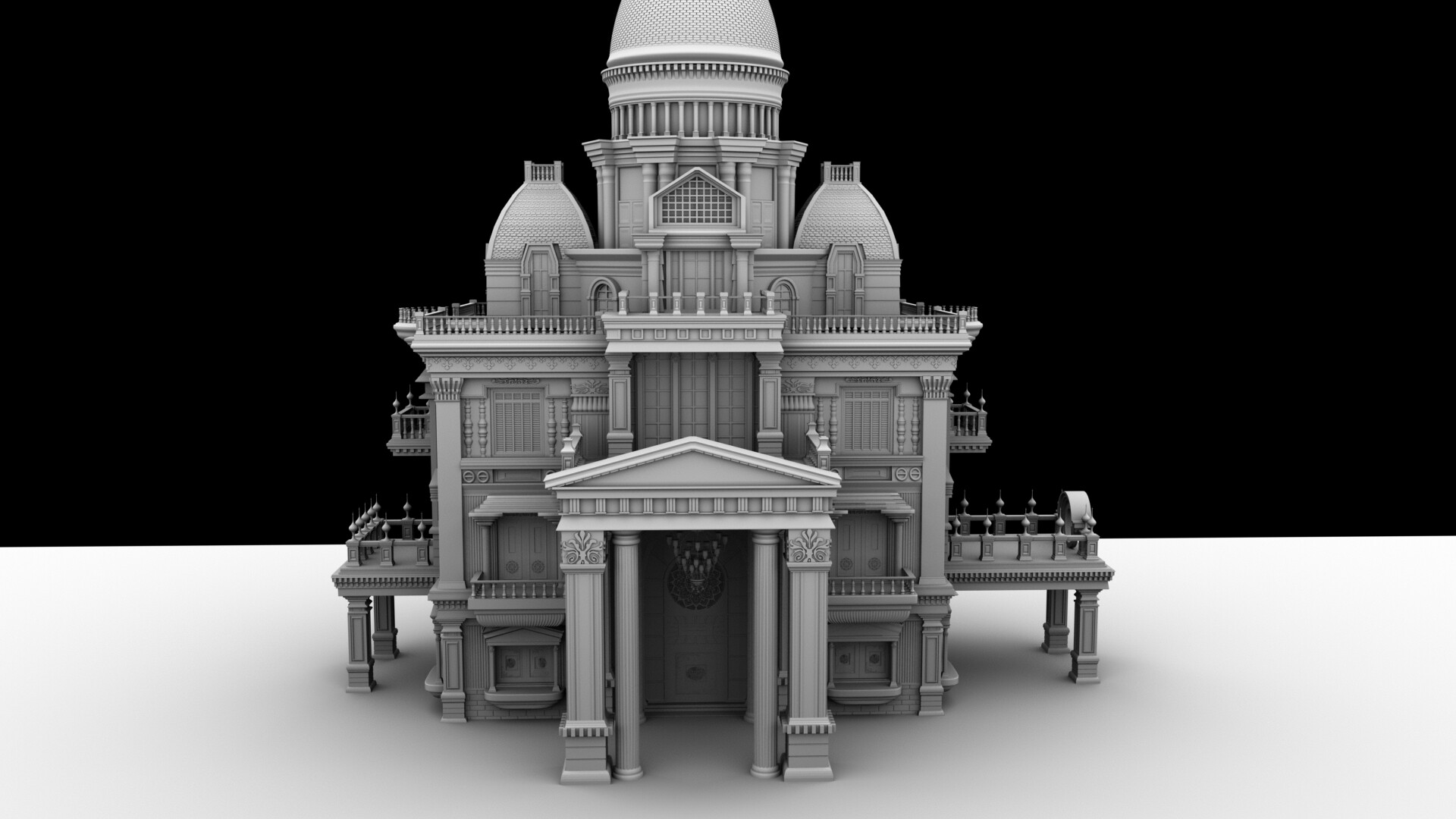 ArtStation - Temple Model (High Poly)