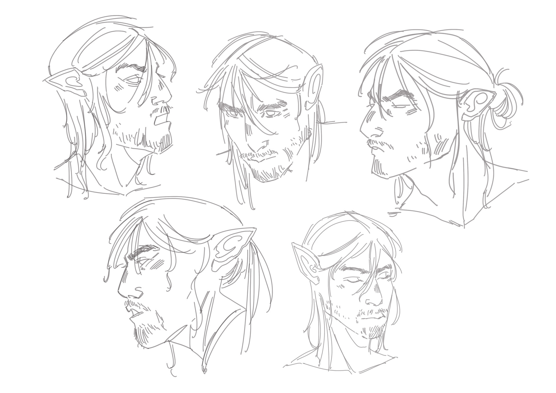 ArtStation - practice doodles