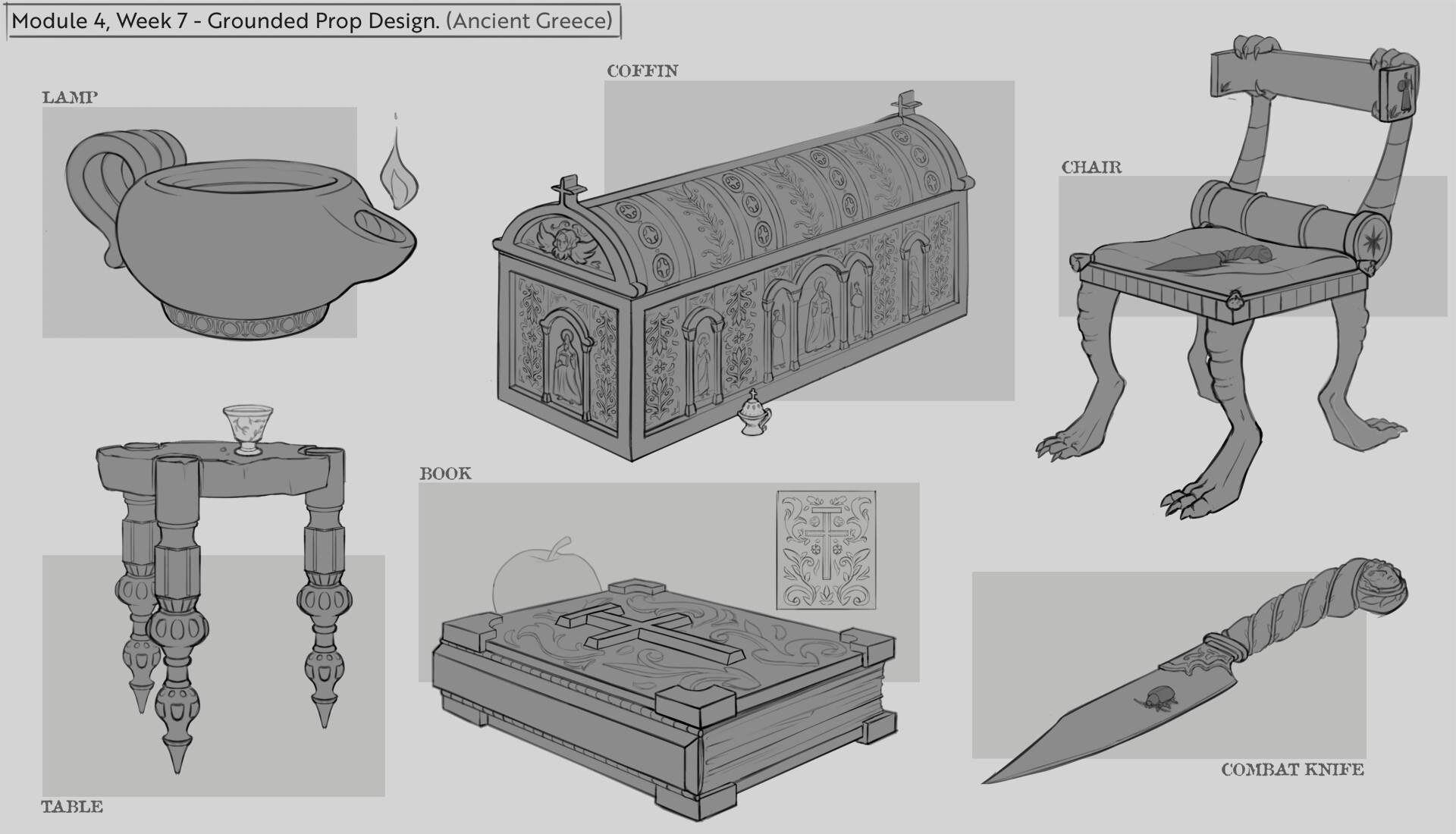 ArtStation - Environment Foundations - Prop Breakdown