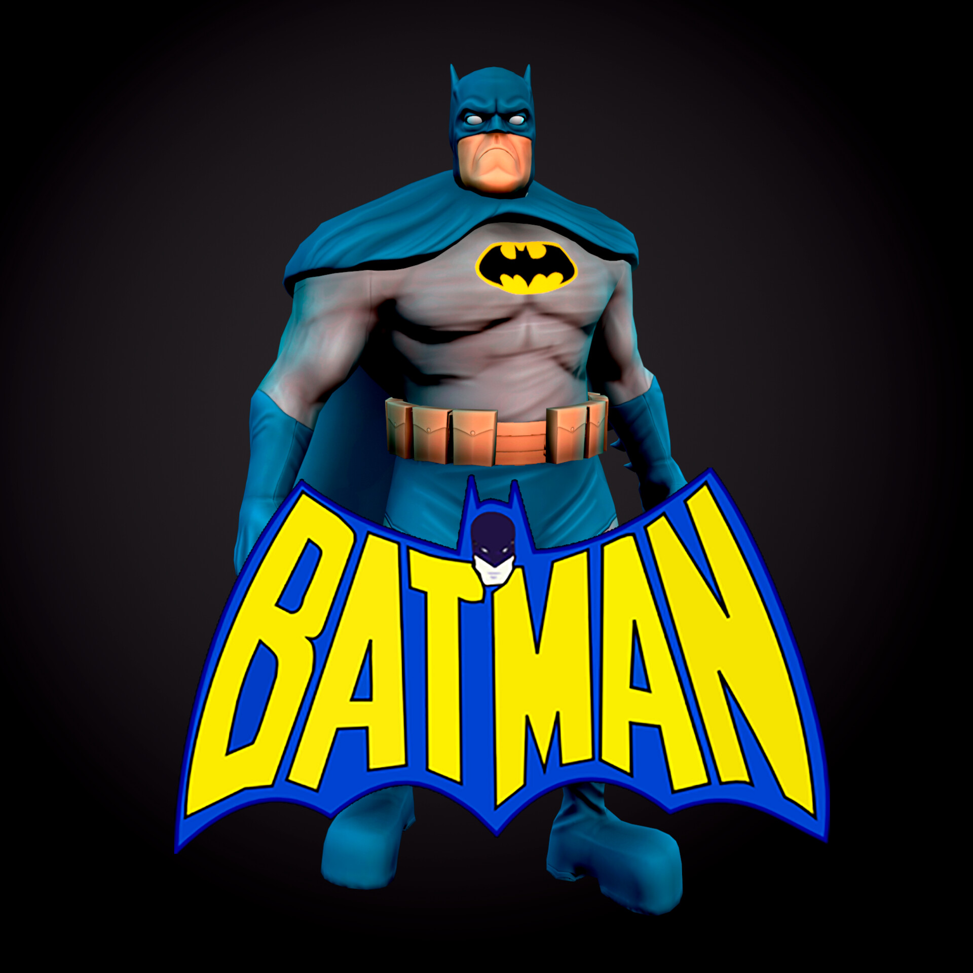 ArtStation - Game ready Batman | Handpainted