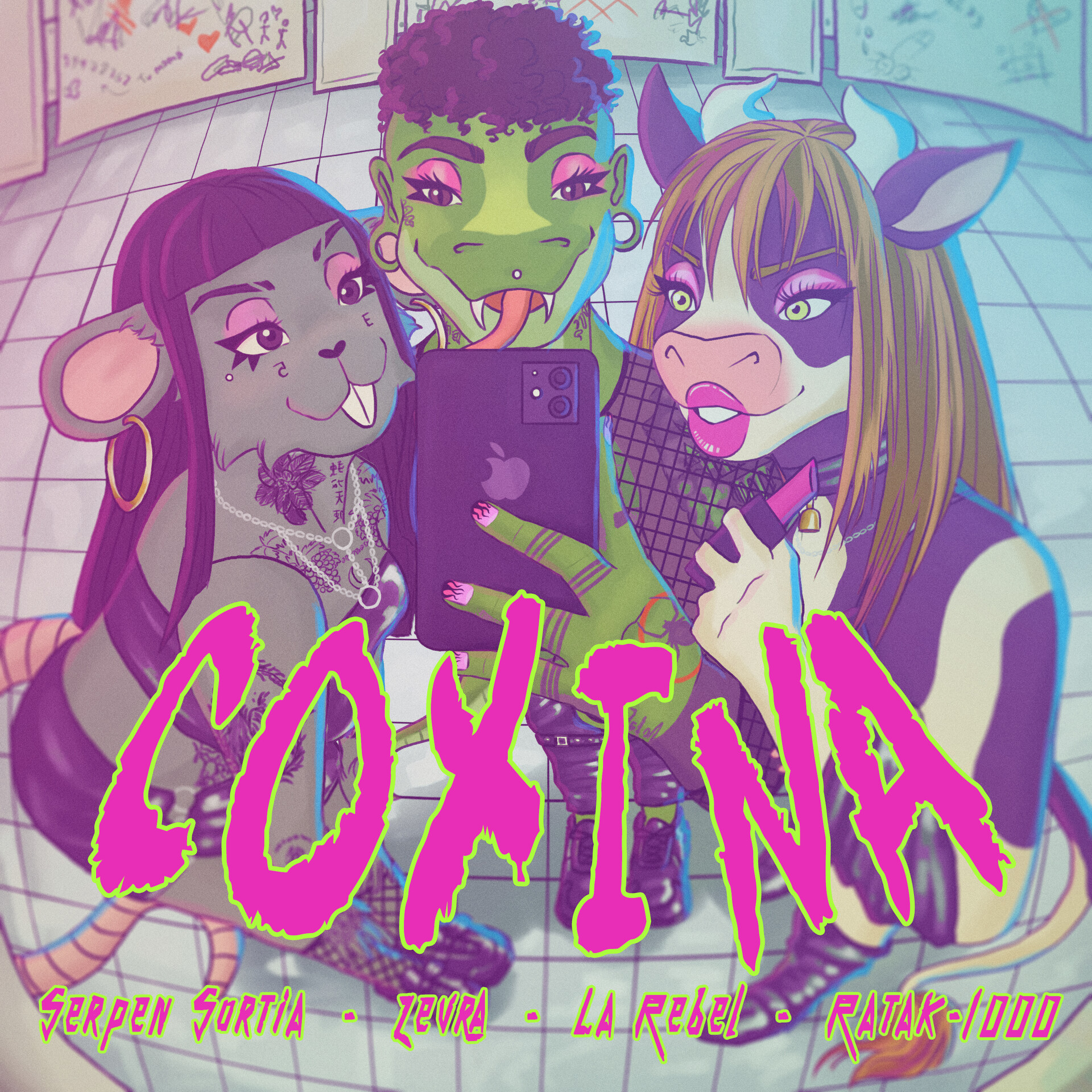 ArtStation - Coxina - SerpenSortia / Song cover art