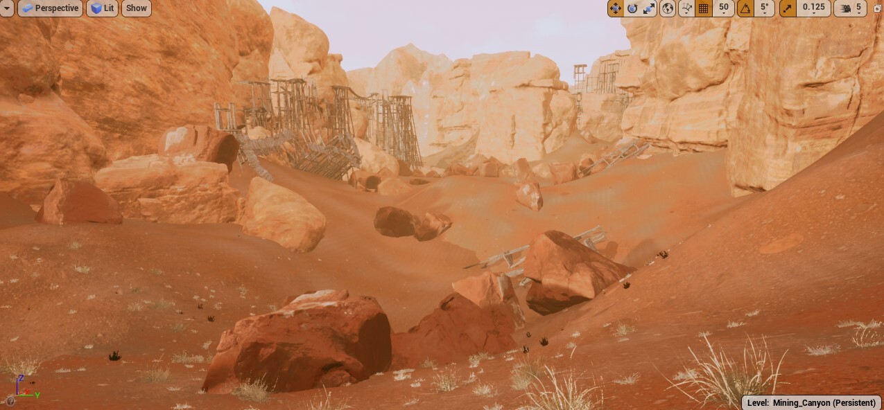 Caleb Cajudo - Desert Level, UE4