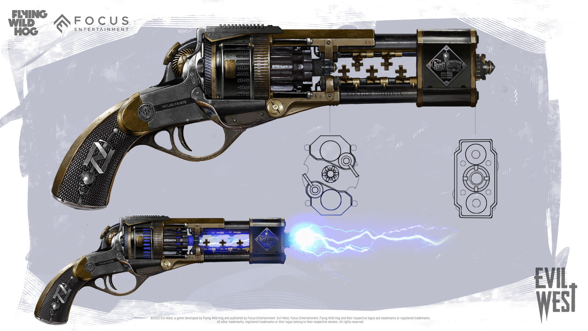 LeMat Electro Gun by Jakub Kuzma : r/ImaginaryWeaponry