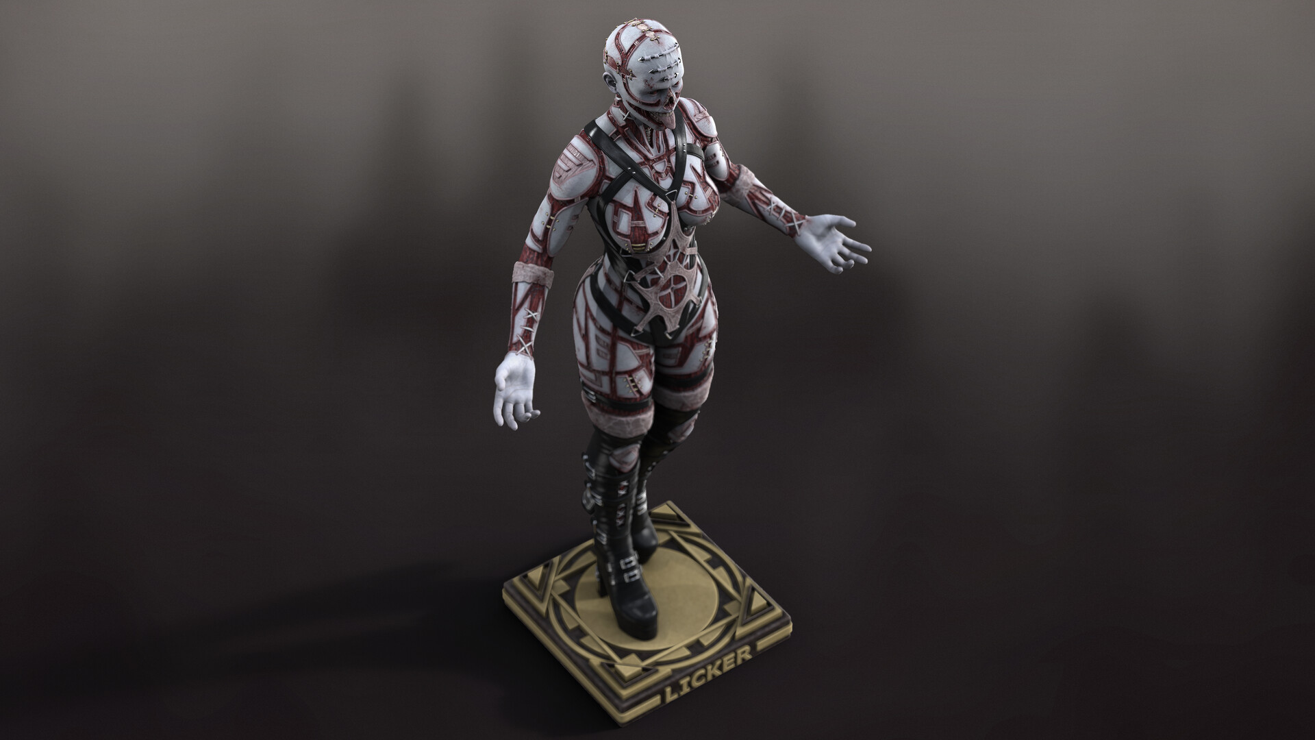 Lisian Mennella - Hellraiser Cenobite original concept : Licker