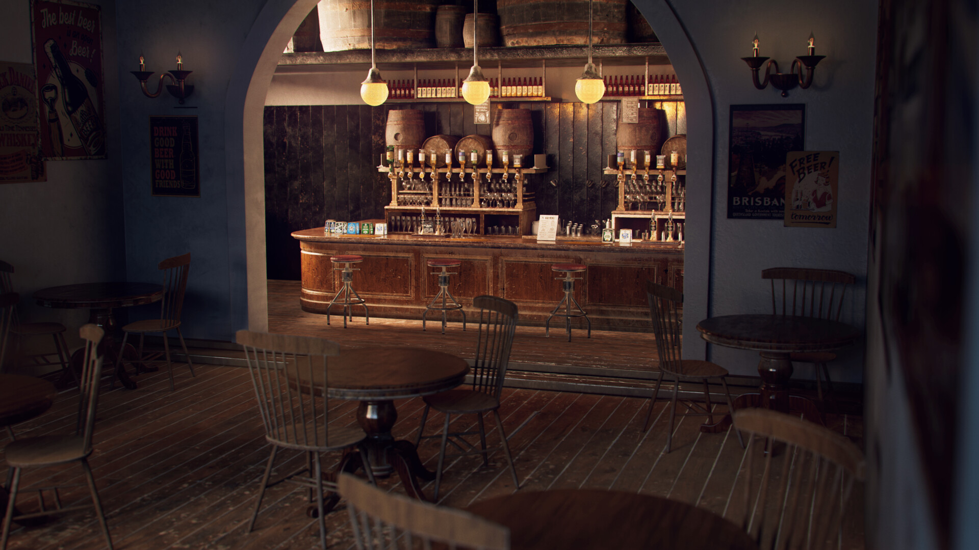 ArtStation - Old Bar