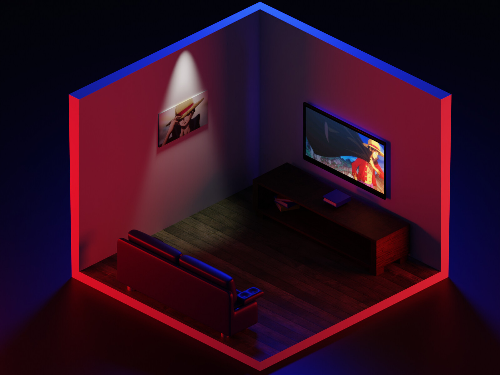 ArtStation - Isometric room