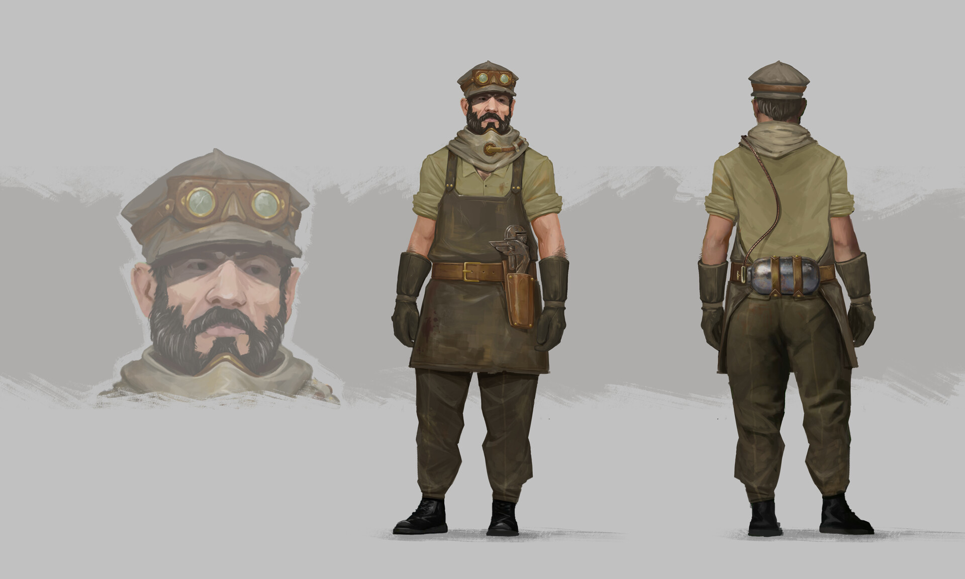 ArtStation - Oilpunk Characters