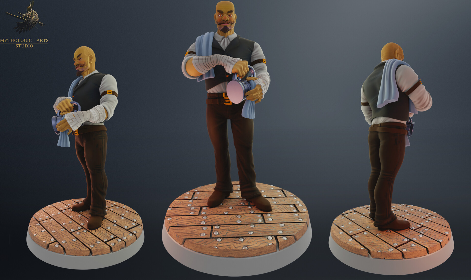 Alain Viesca Arts - DnD/Fantasy Barmaid Bar & Barmaids collection