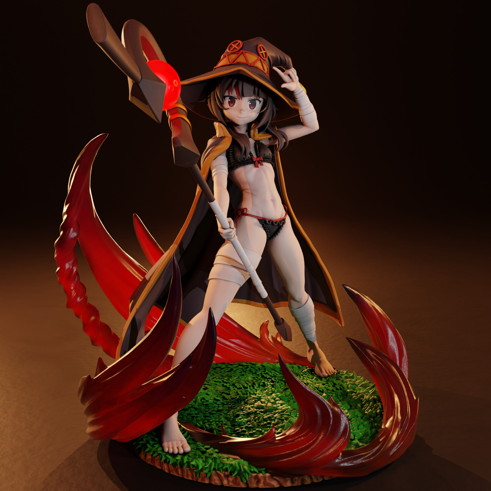 ArtStation - Megumin - Konosuba