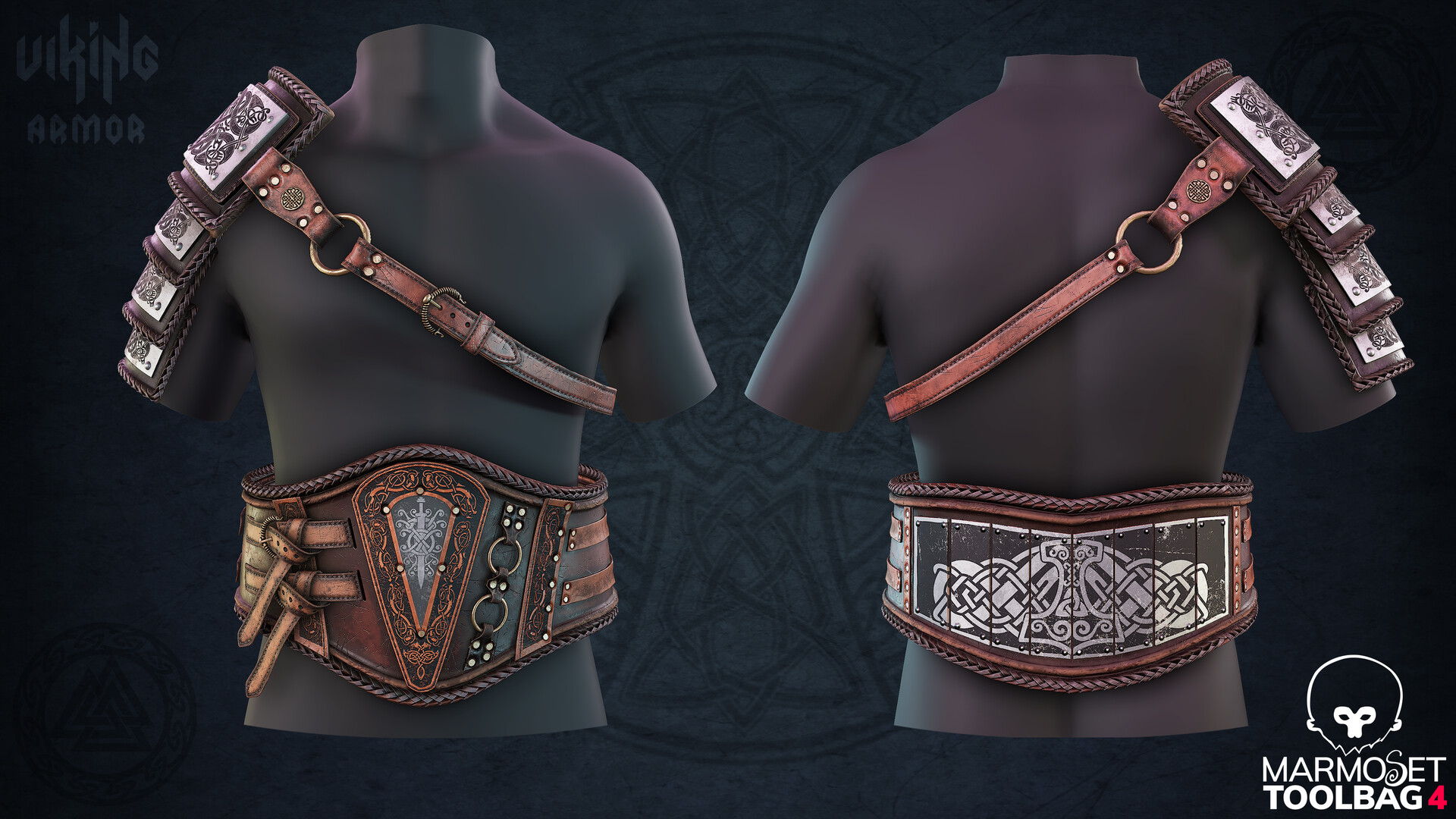 fantasy viking armor