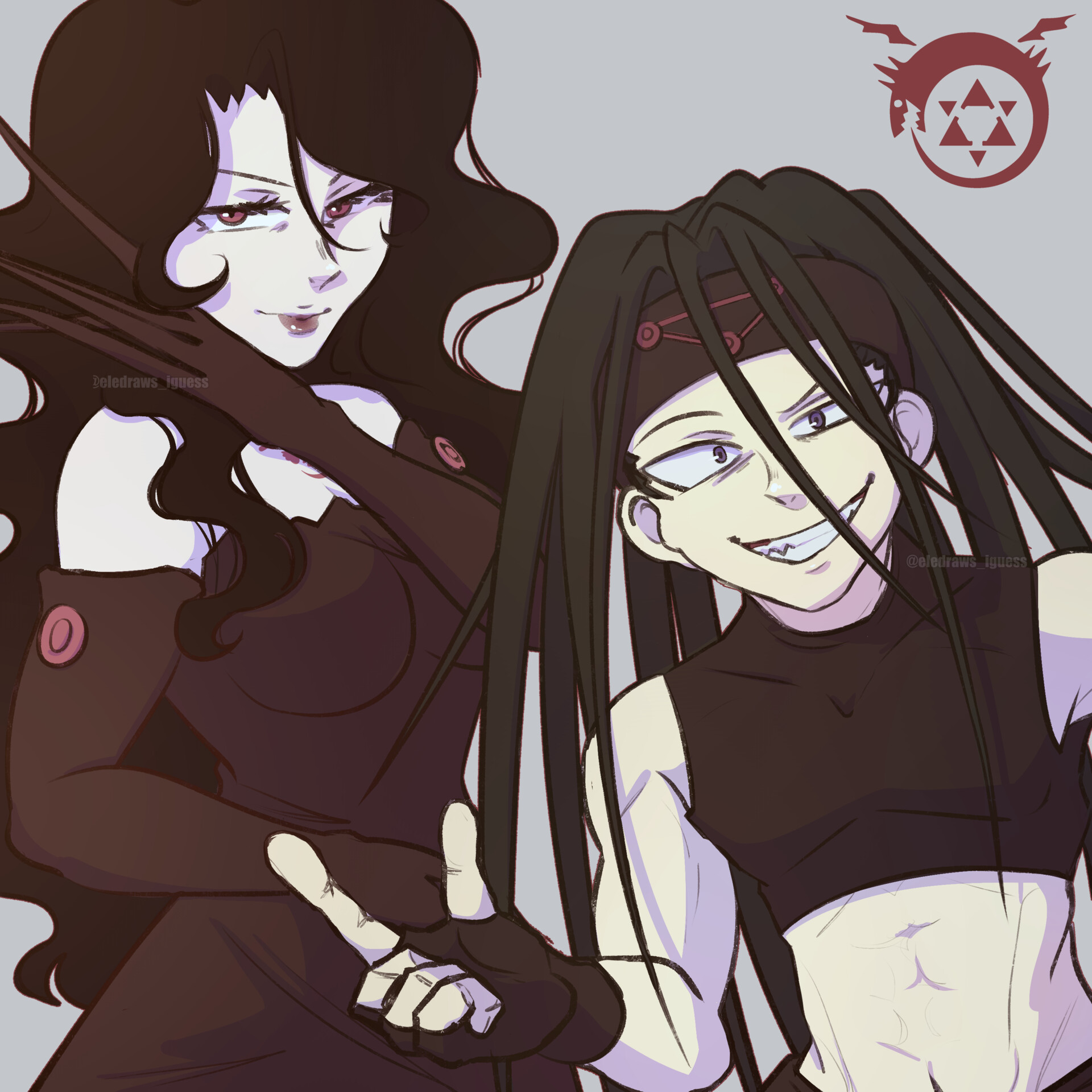 ArtStation - Lust & Envy - FMAB