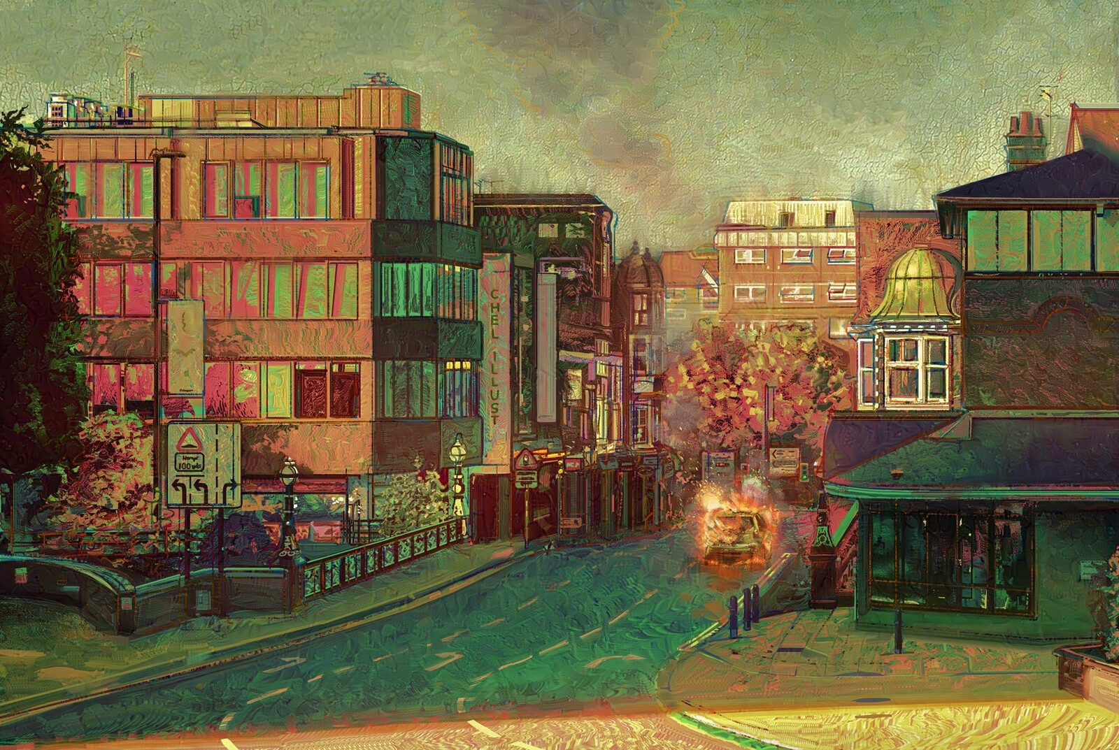 Chel illust. - Cityscape