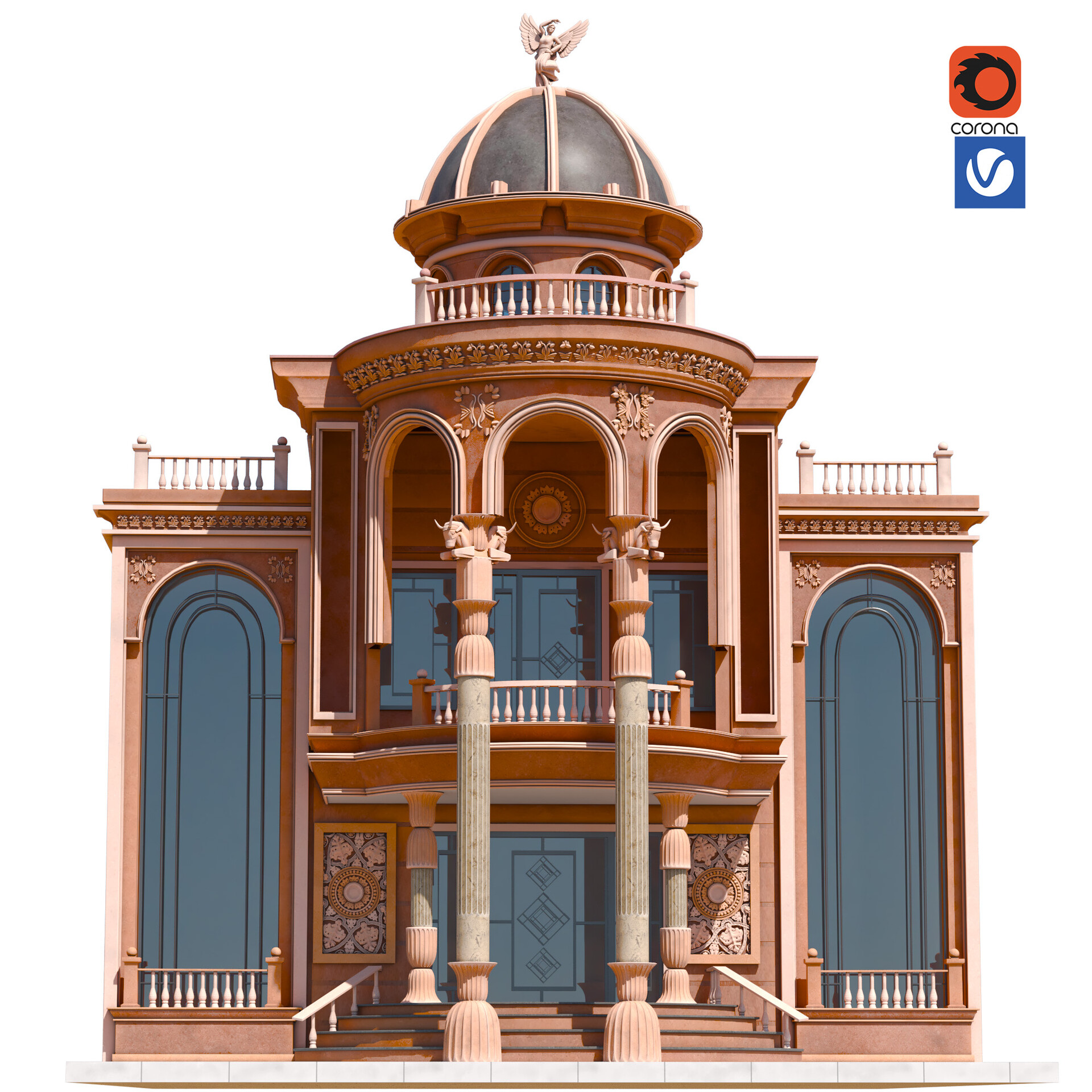 ArtStation - classic facade